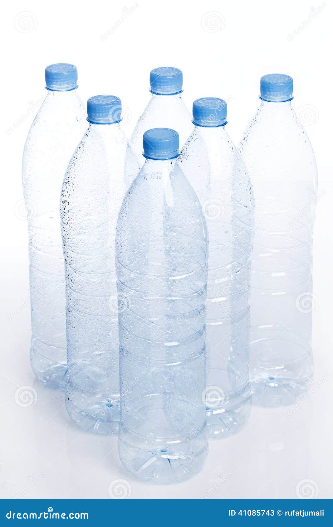 Empty water bottles stock image. Image of container, material - 41085743