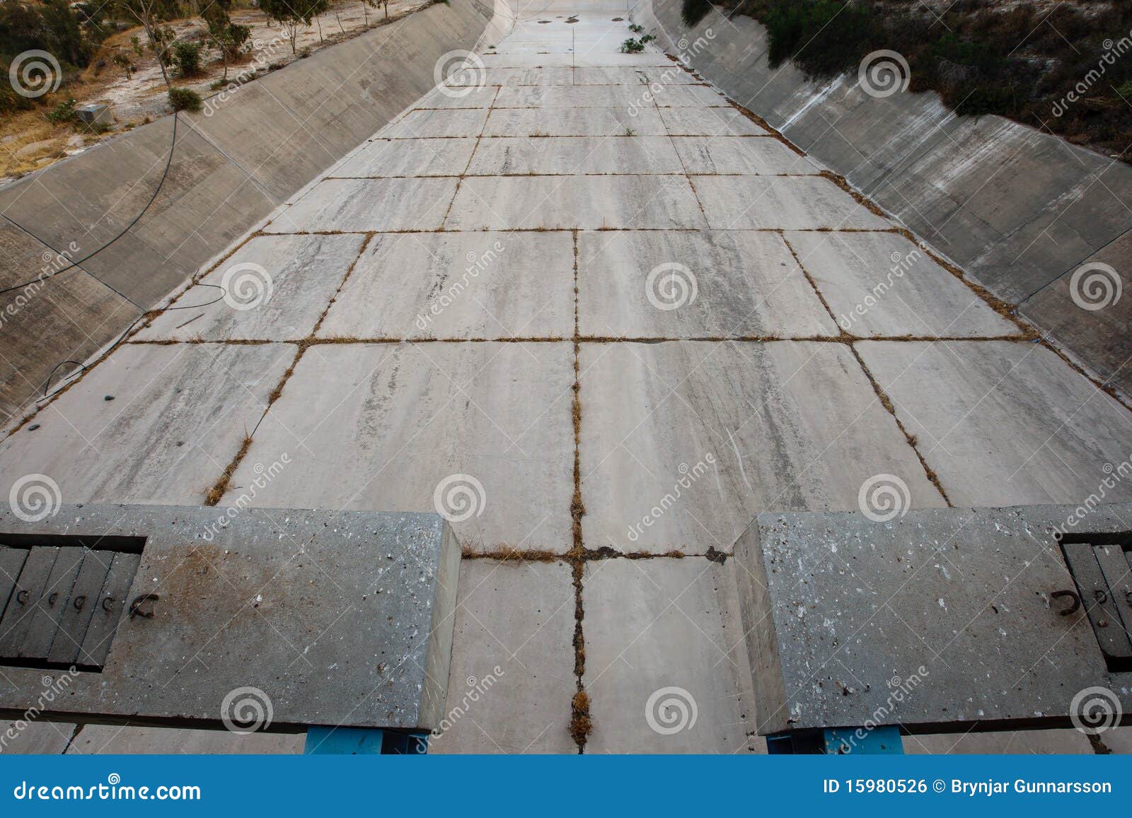 Empty Water reservoir stock photo. Image of water, scorched - 15980526