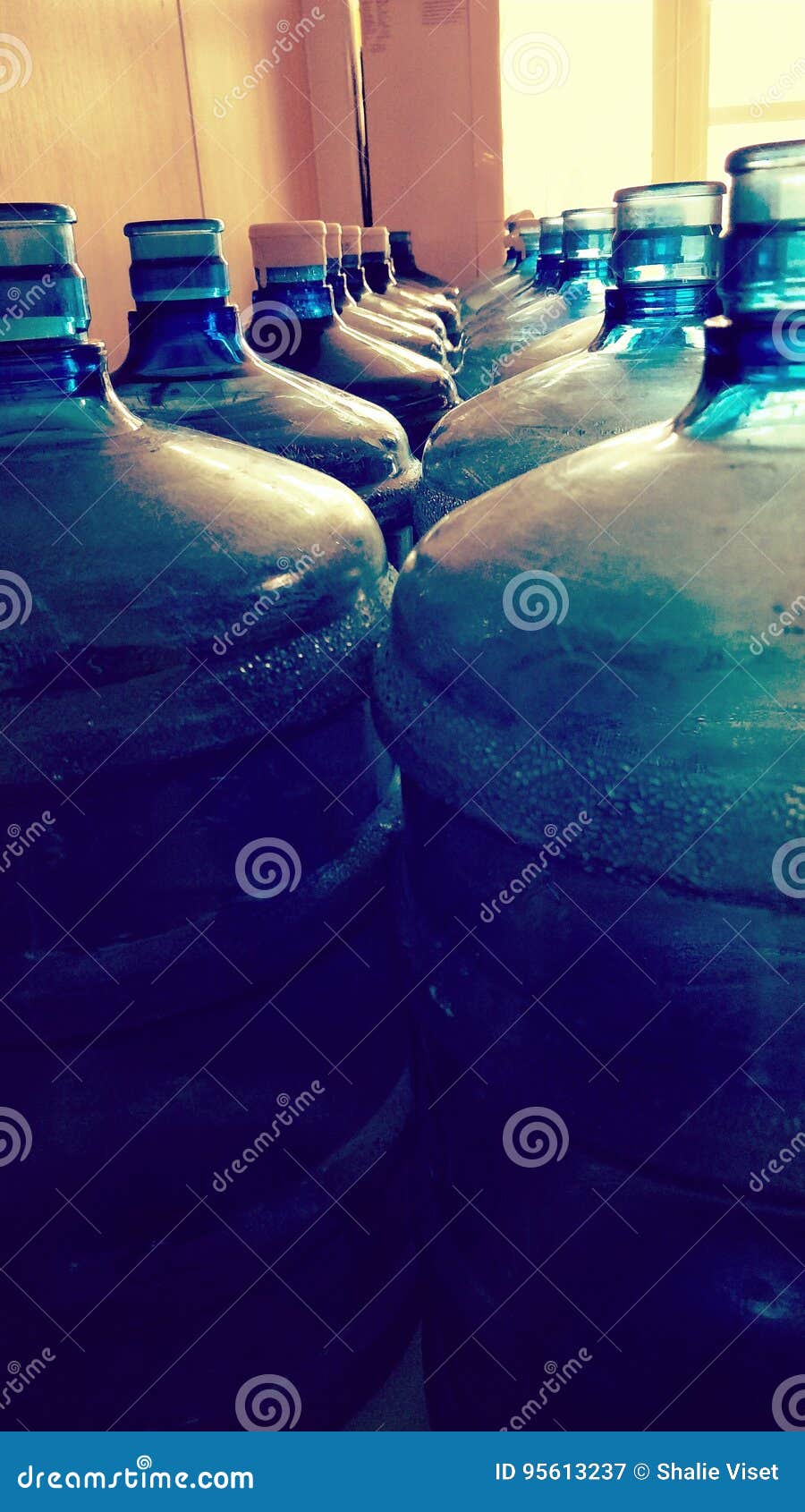 Empty water tank stock image. Image of black, fizzy, cooler - 95613237