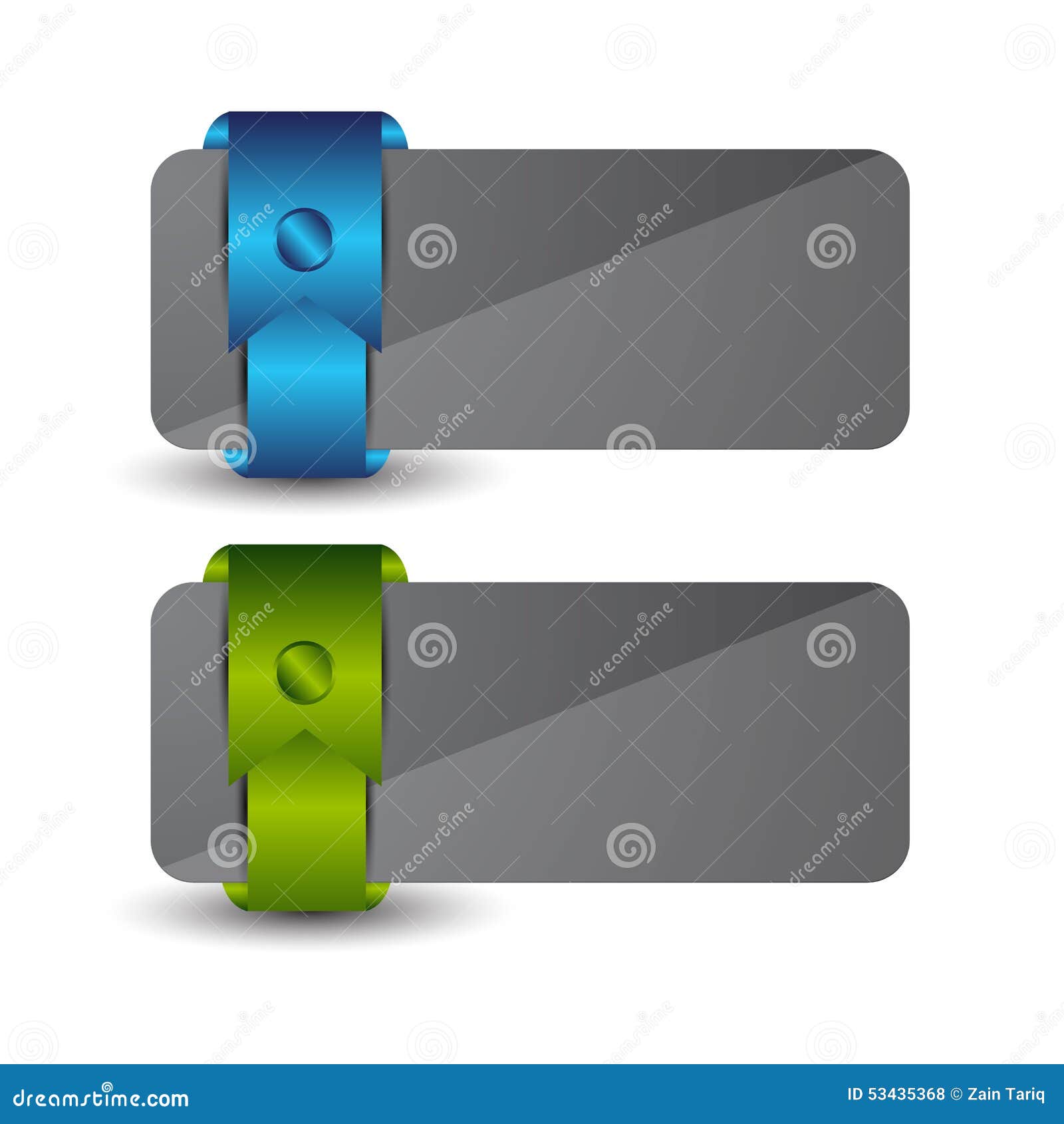 Empty Web Banners,labels,header or Tags for Your Advertisement Stock ...