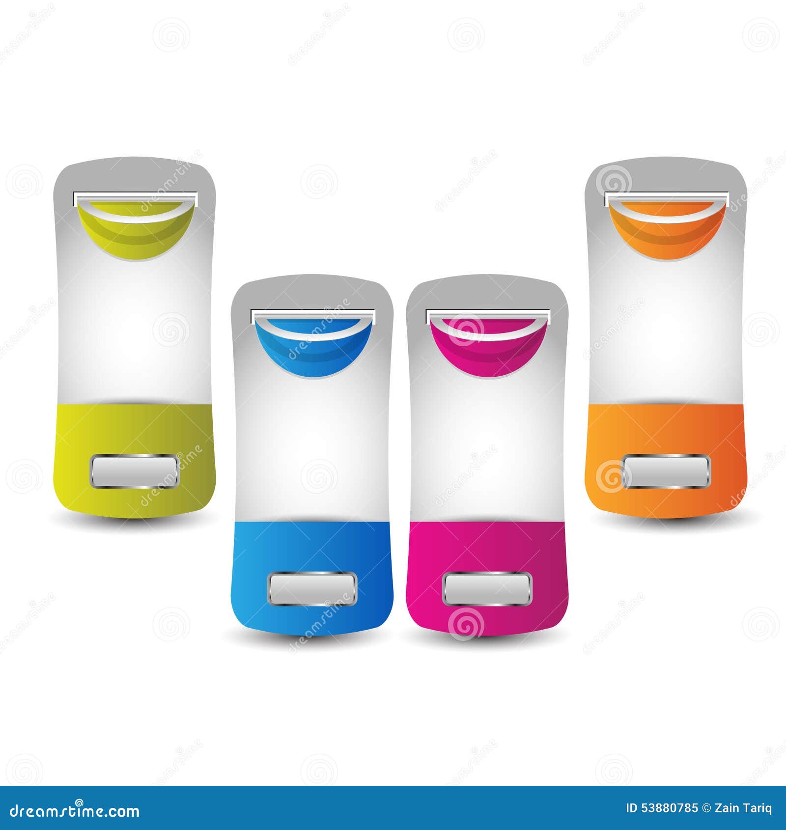 Empty Web Banners,labels,header or Tags for Your Advertisement Stock ...