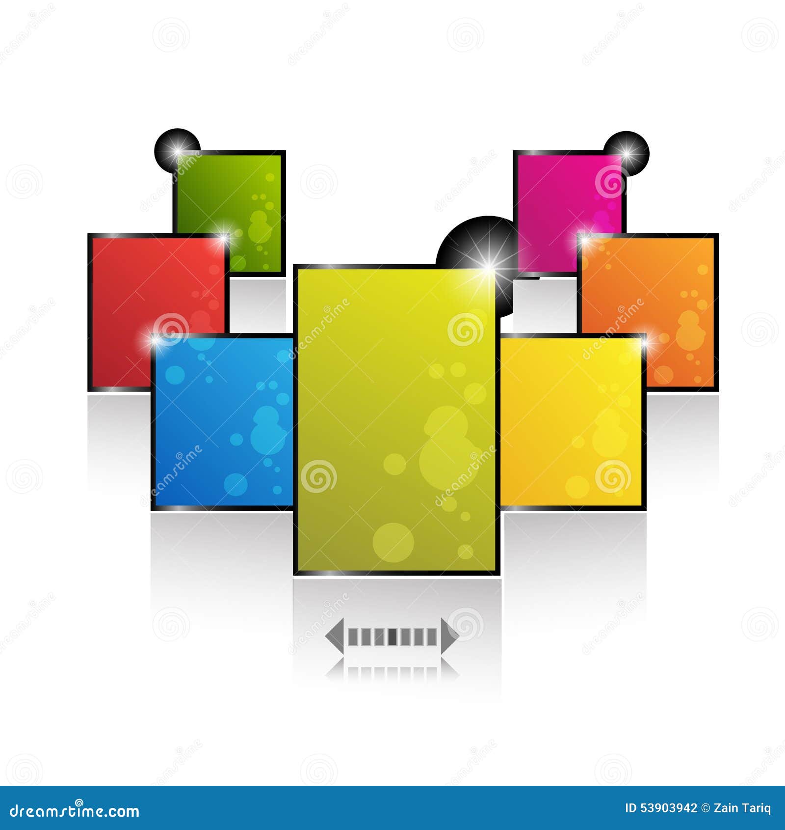 Empty Web Banners,labels,header or Tags for Your Advertisement Stock ...