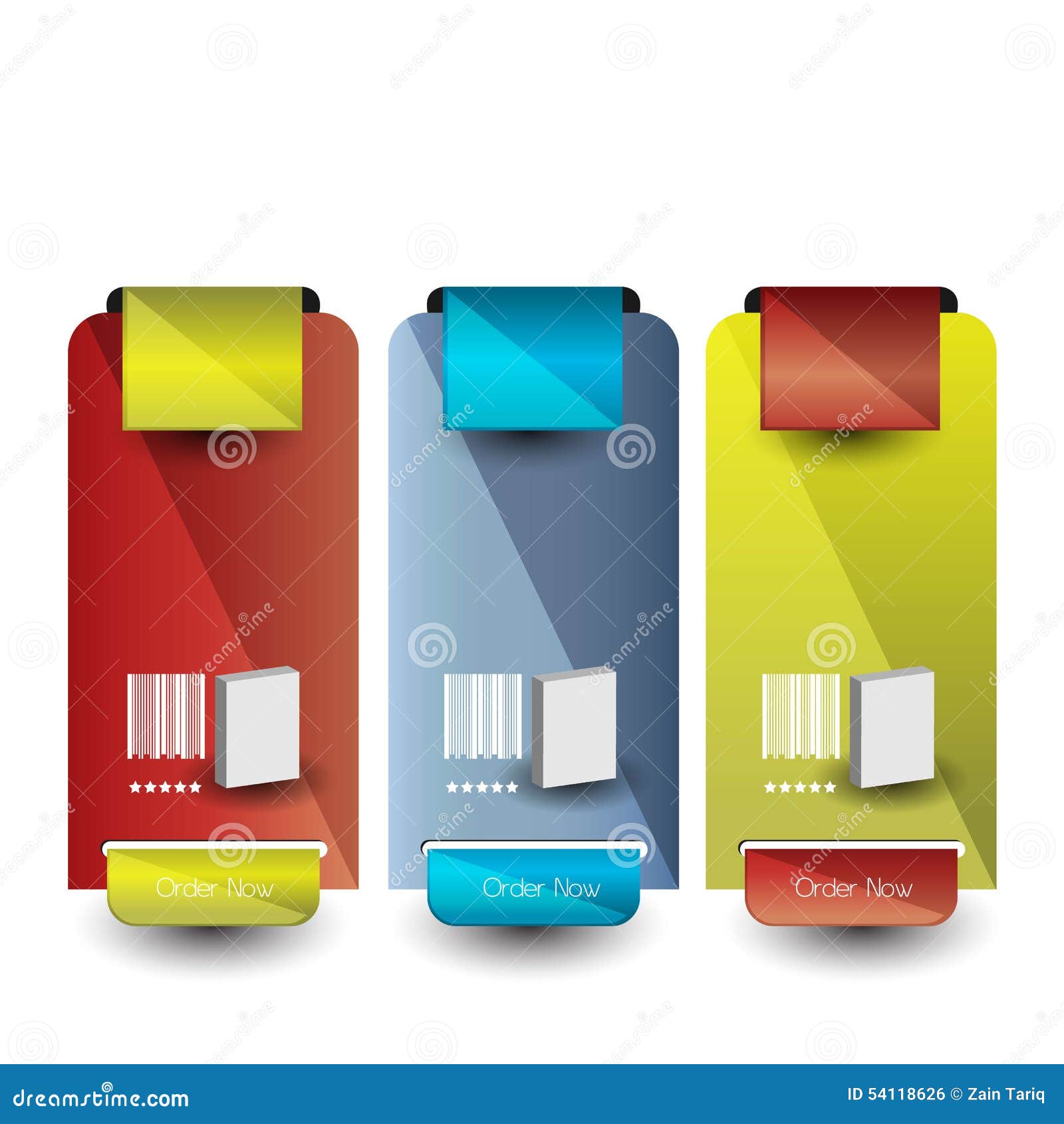 Empty Web Banners,labels,header or Tags for Your Advertisement Stock ...