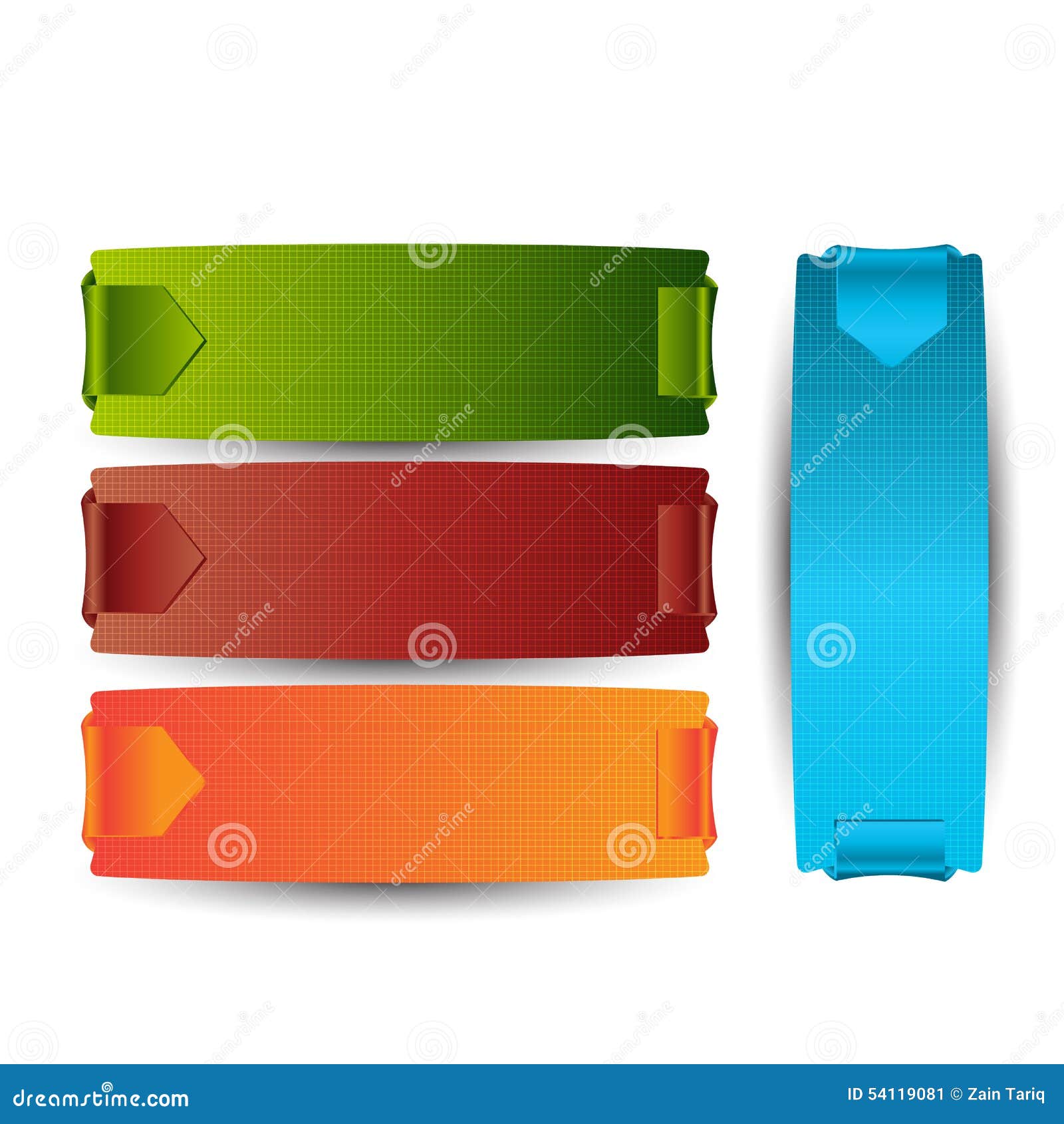 Empty Web Banners,labels,header or Tags for Your Advertisement Stock ...