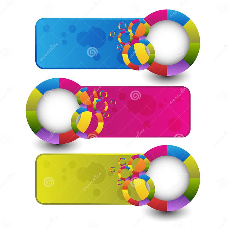 Empty Web Banners,labels,header or Tags for Your Advertisement Stock ...