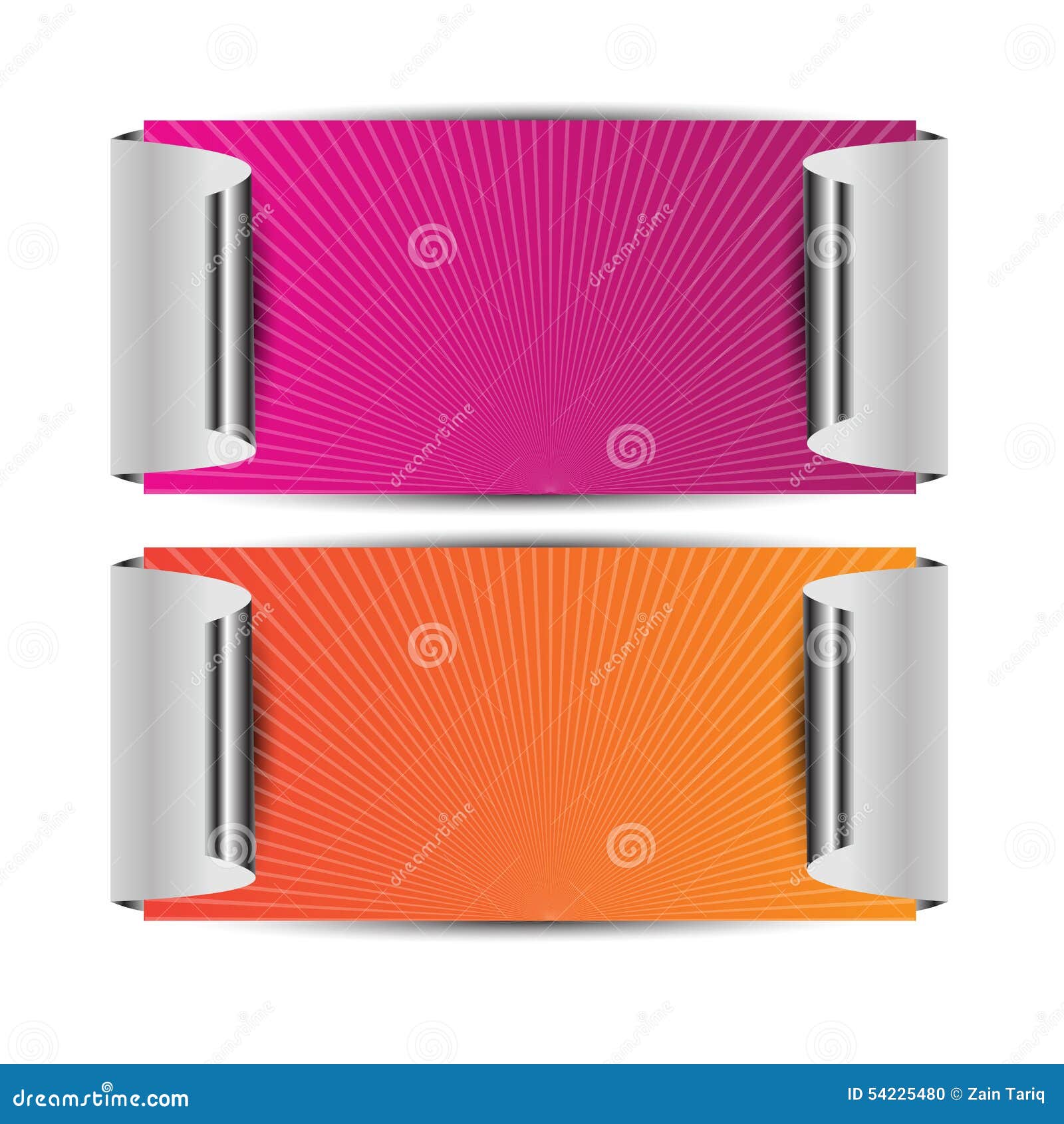 Empty Web Banners,labels,header or Tags for Your Advertisement Stock ...