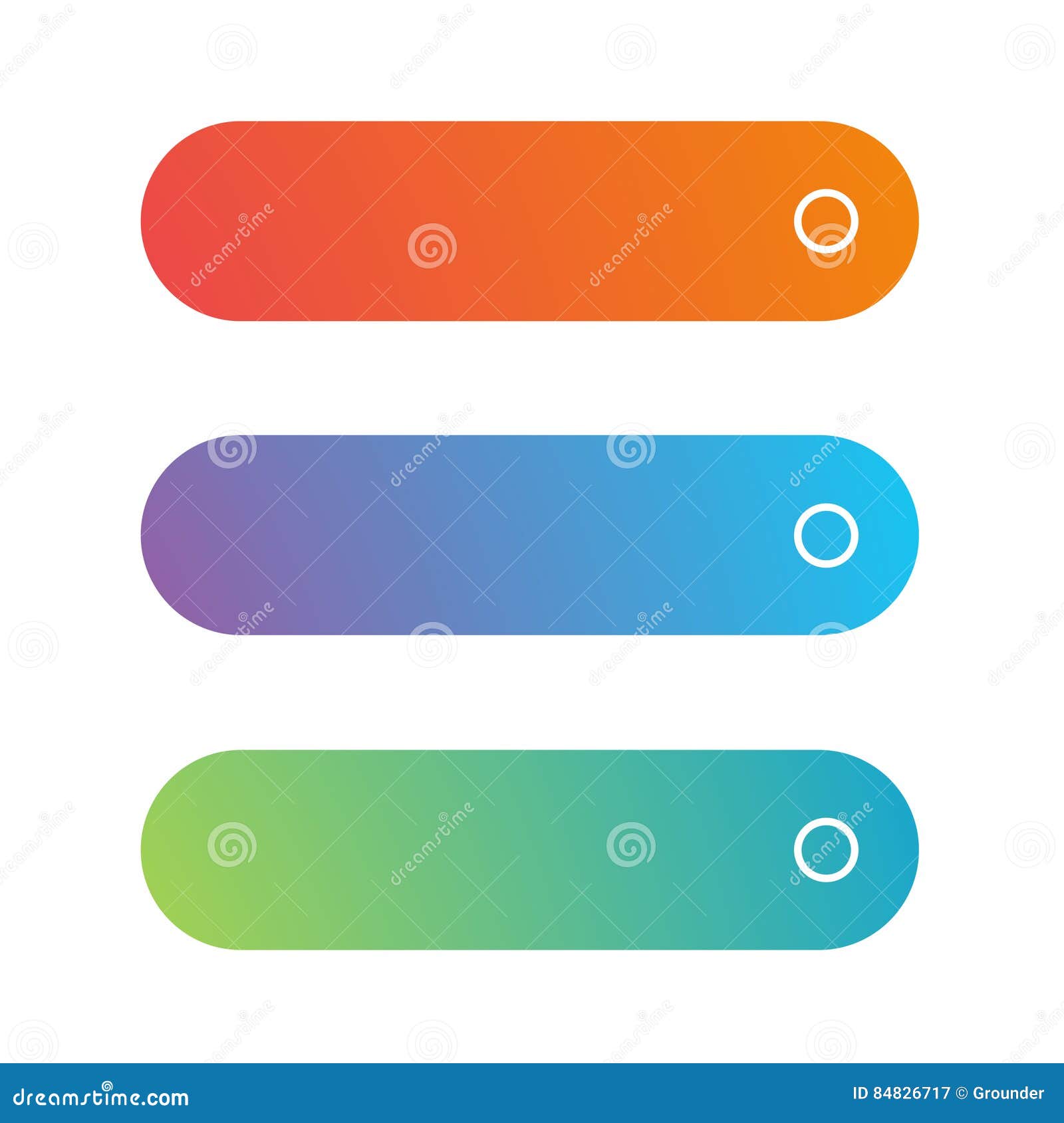 Empty web button set stock vector. Illustration of adhesive - 84826717