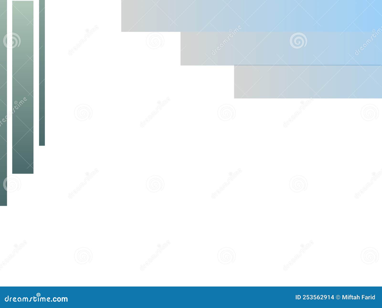Empty, White Background Design for Power Point Slides Stock ...
