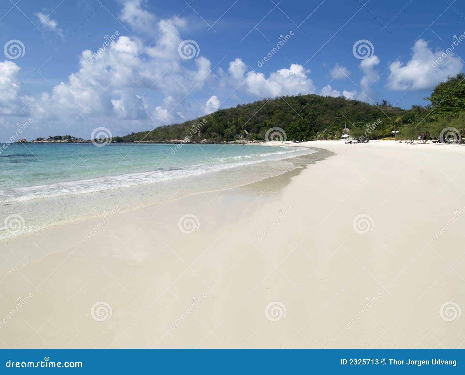 Empty, white beach stock image. Image of beach, holiday - 2325713