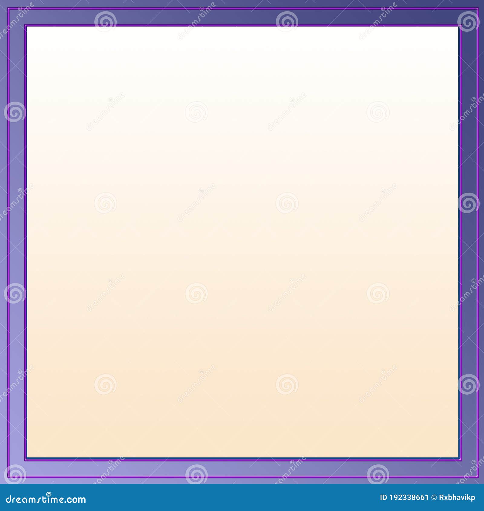 Empty White Box Frame Design Template-for Banner, Poster, Cards ...