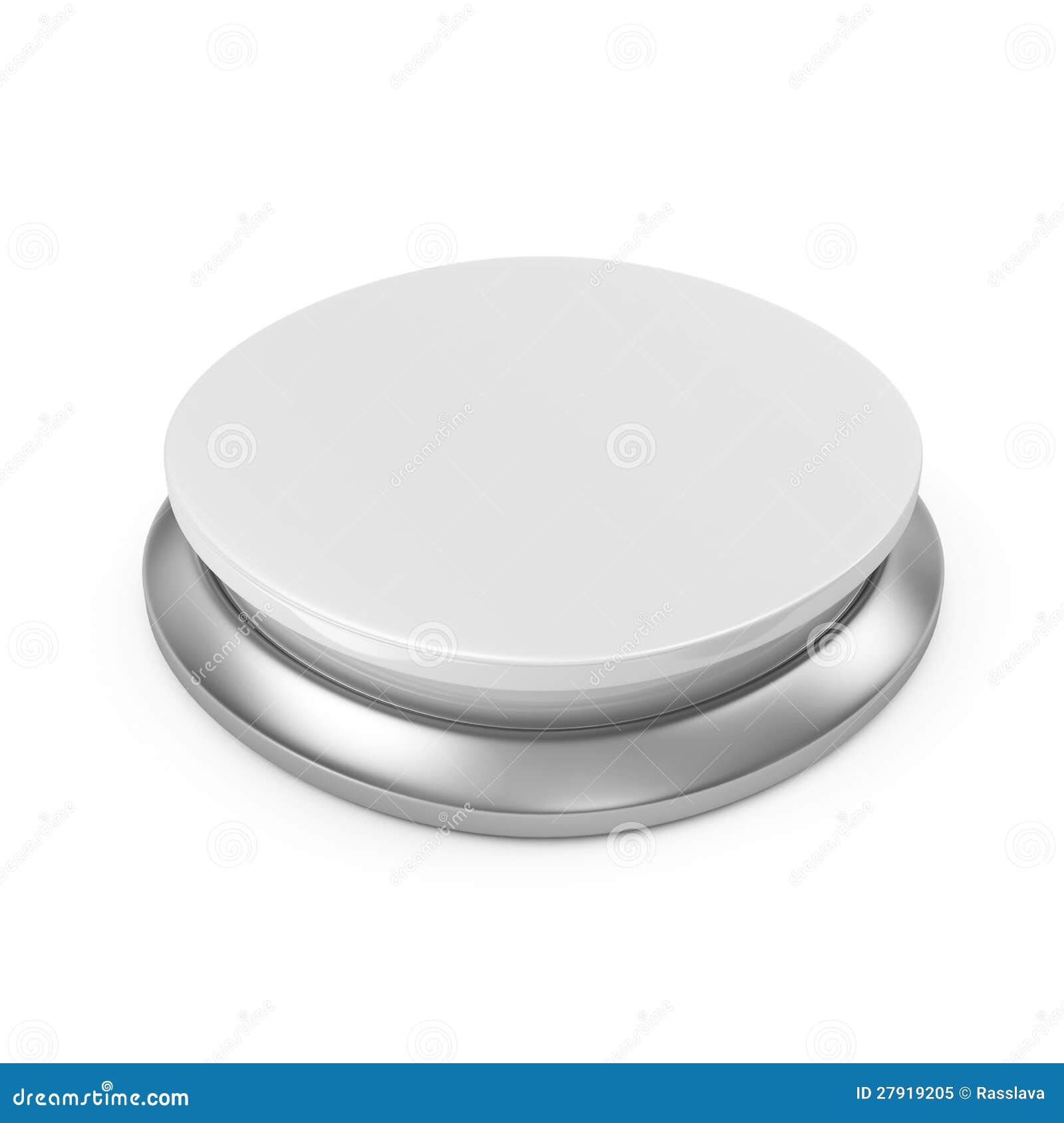 Empty White Button stock illustration. Illustration of control - 27919205