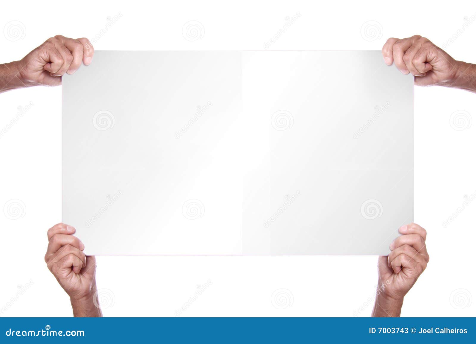 Empty white card stock image. Image of attire, paper, corporation - 7003743