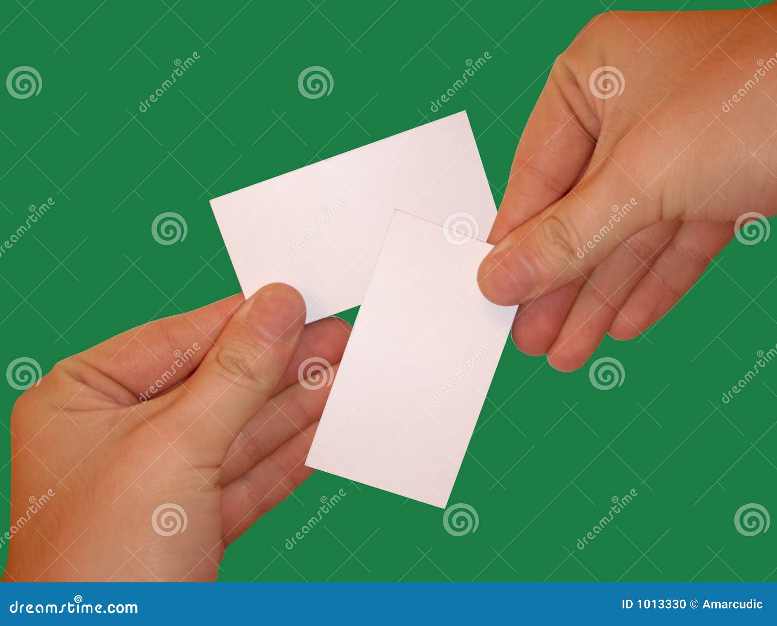Empty white cards stock photo. Image of give, white, isolated - 1013330