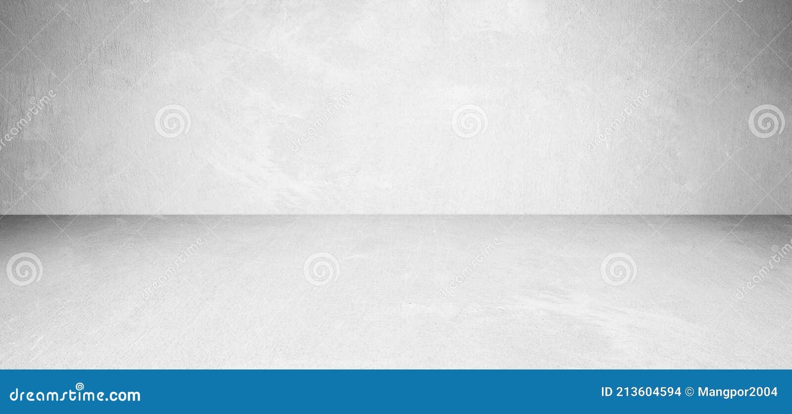 Empty White Concrete Room and Floor Background, Perspective Grey ...
