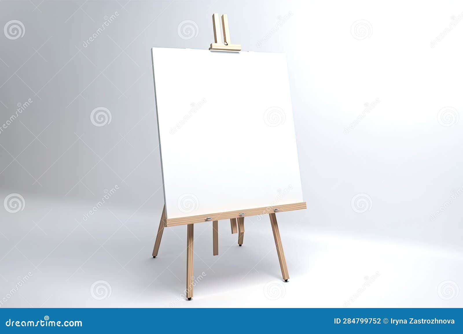 An Empty White Drawing Board Waiting To Be Creative. a Blank Slate ...