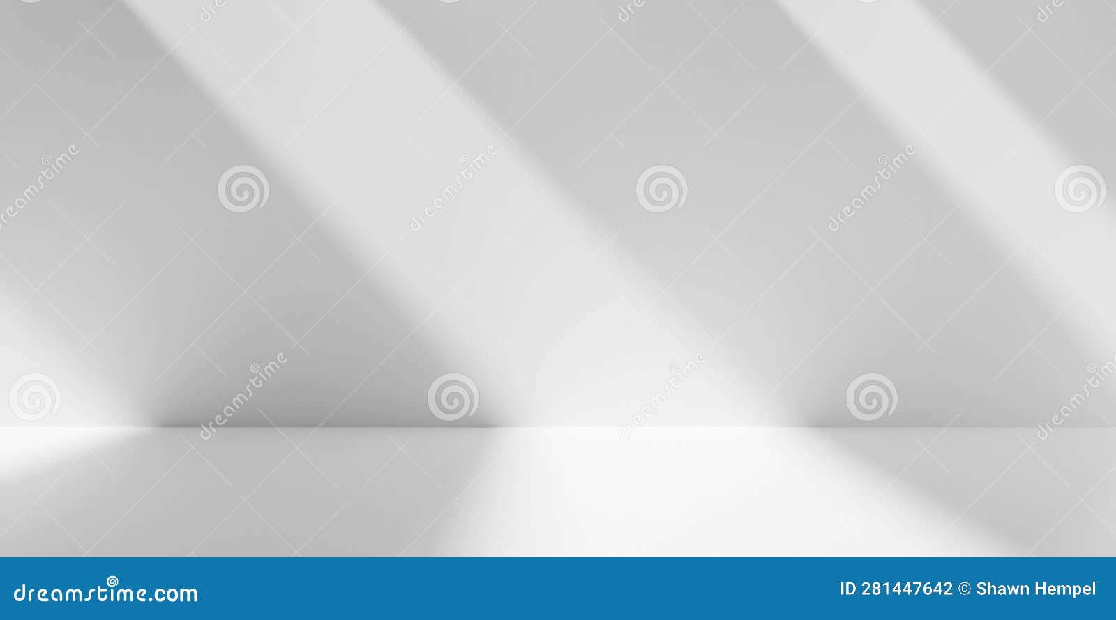 Shadow Stripes From The Window And A Palm Leaf. Vector Realistic ...