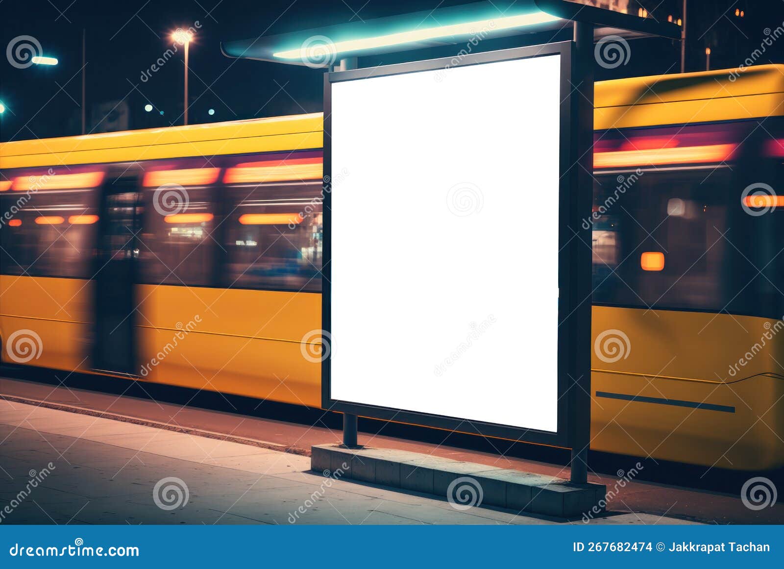 Vertical Light Box Signage On Brick Wall Royalty-Free Stock Photo ...