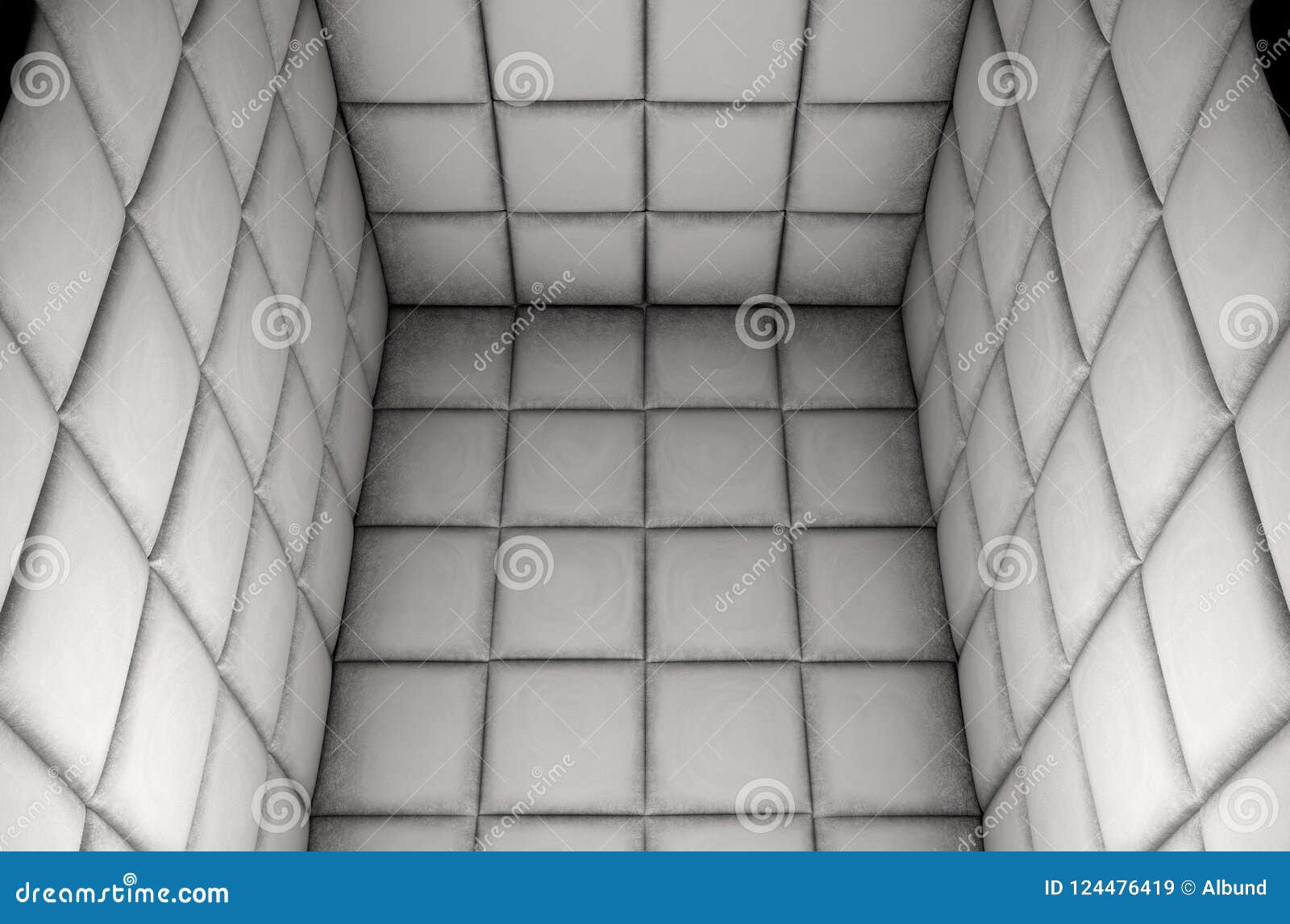 Empty Padded Cell stock illustration. Illustration of mental - 124476419