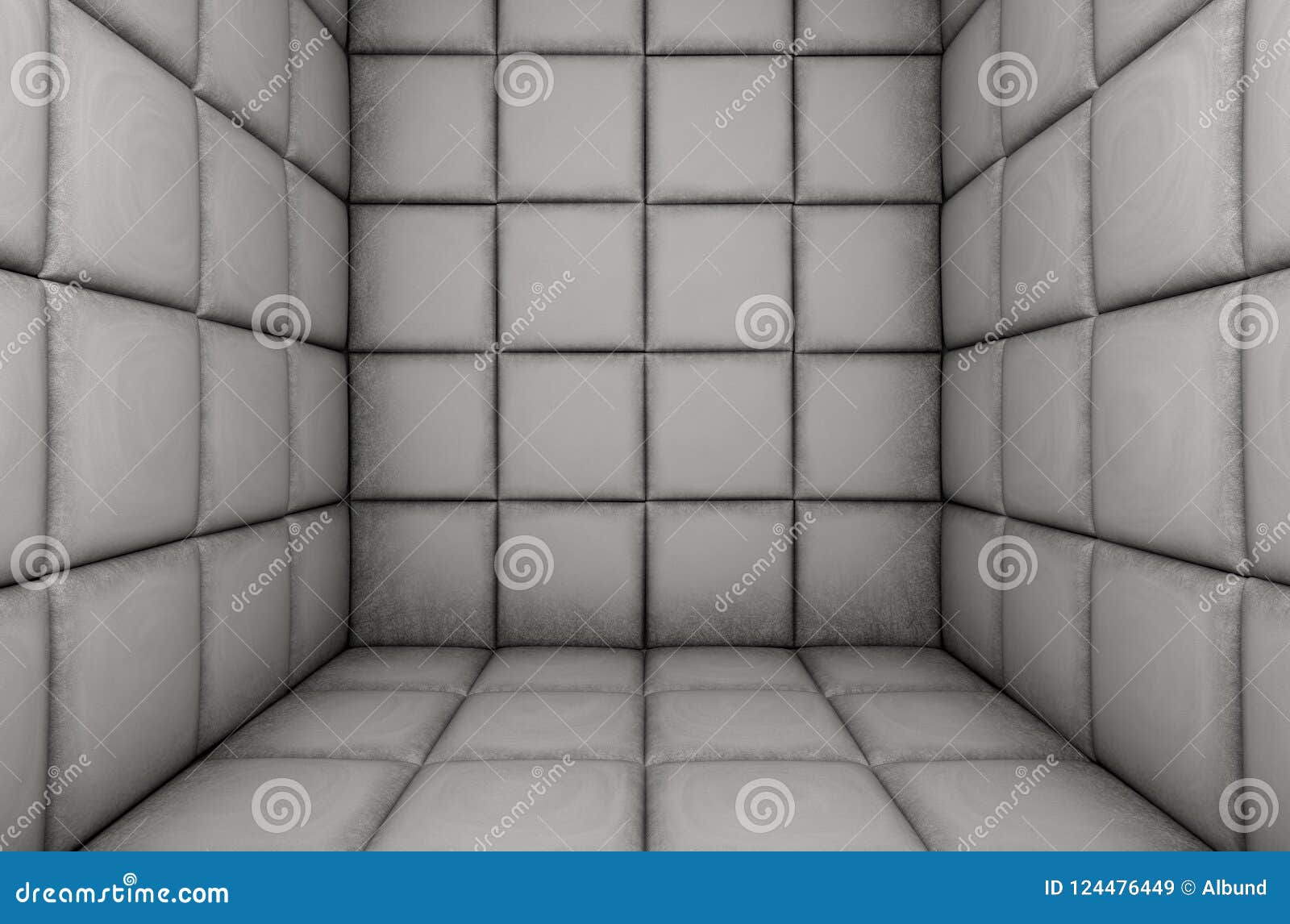 Empty Padded Cell stock illustration. Illustration of insanity - 124476449