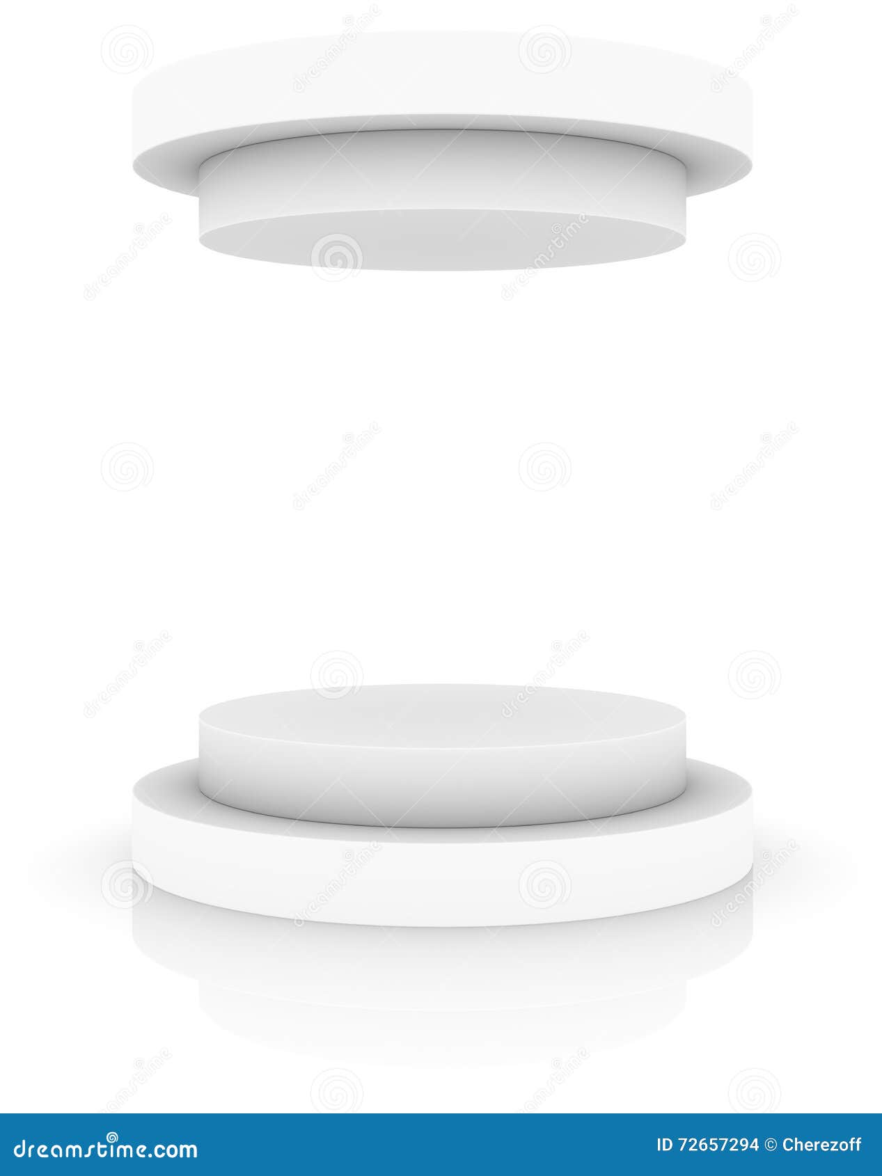 Empty White Round Podium with Cap Stock Photo - Image of layout, clean ... Empty White Round Podium with Cap Stock Photo - Image of layout, clean ...