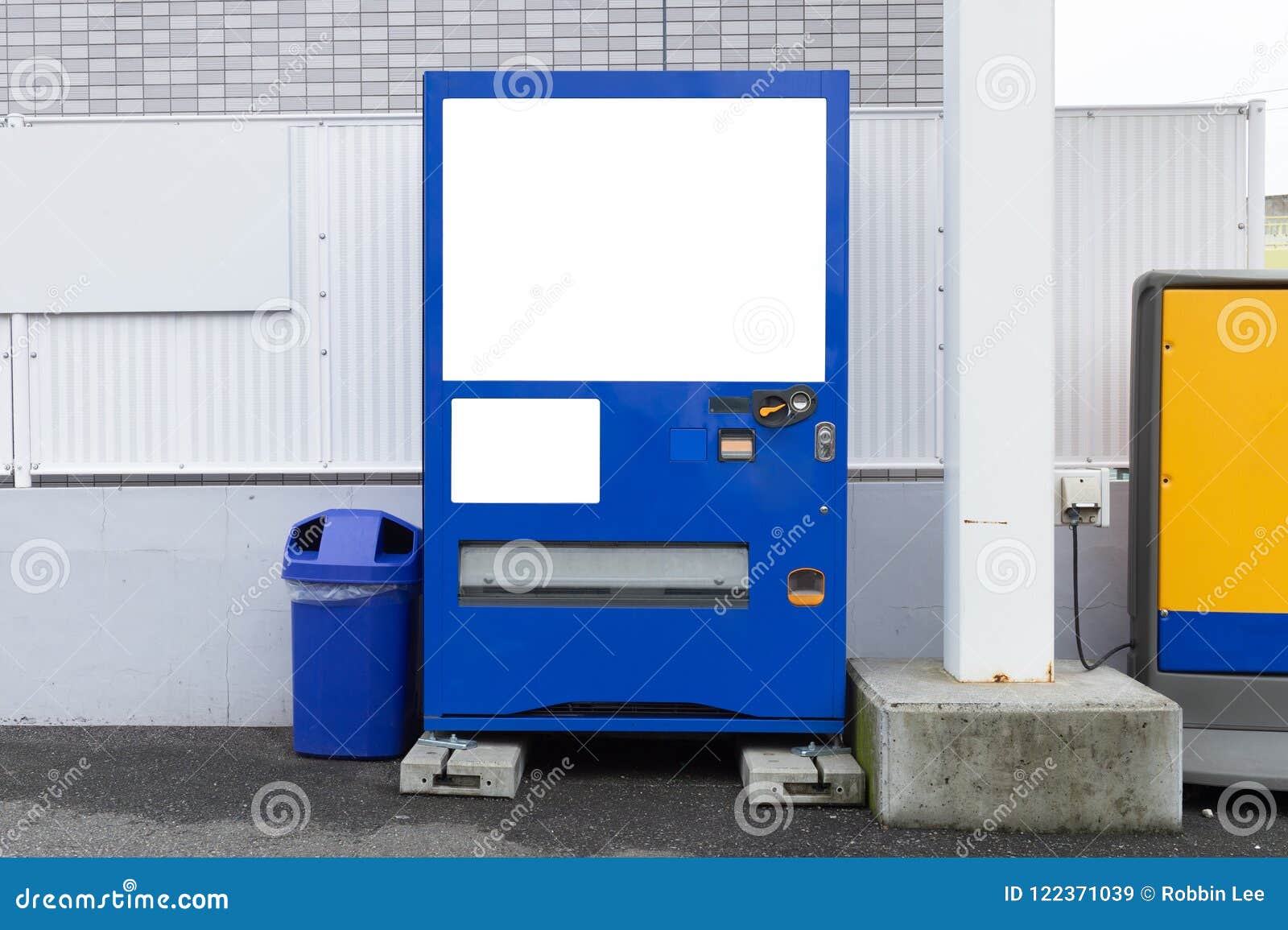 Empty White Shelves of Vending Machine Stock Image - Image of chocolate ...