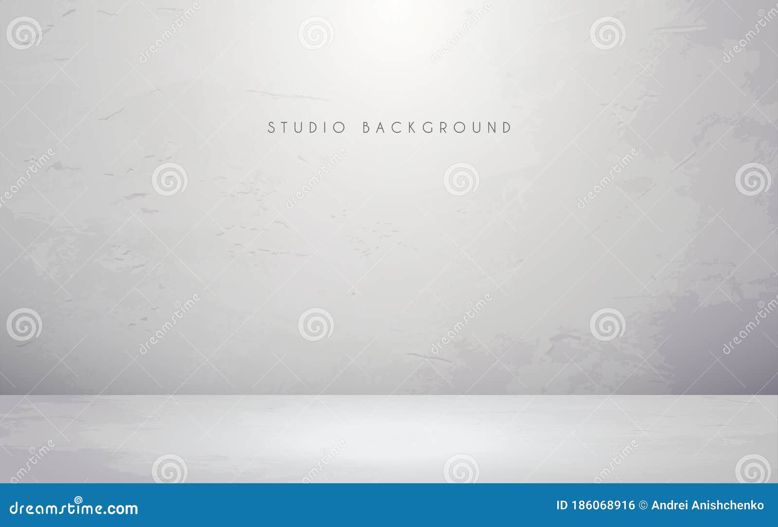Empty White Studio Room Background Stock Vector - Illustration of light ...