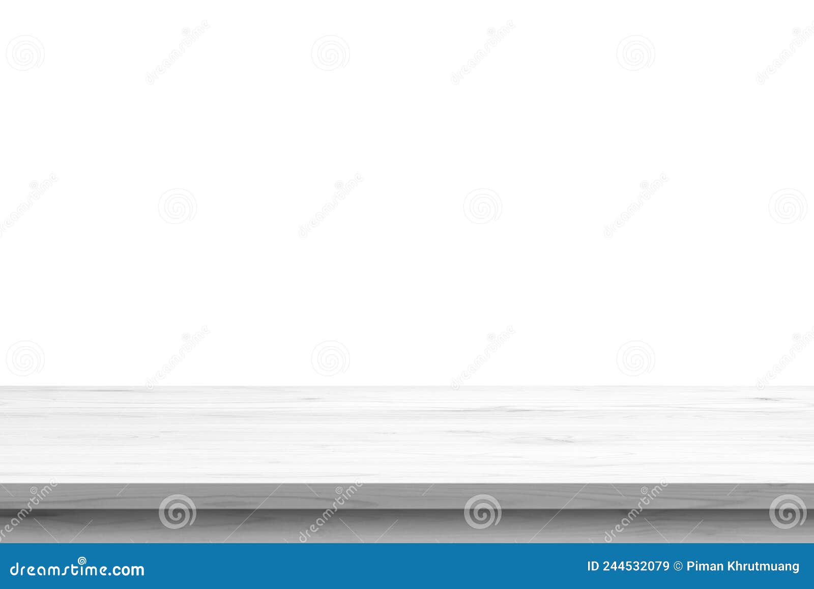 Empty White Wooden Table Top Isolated on White Background Stock Image ...