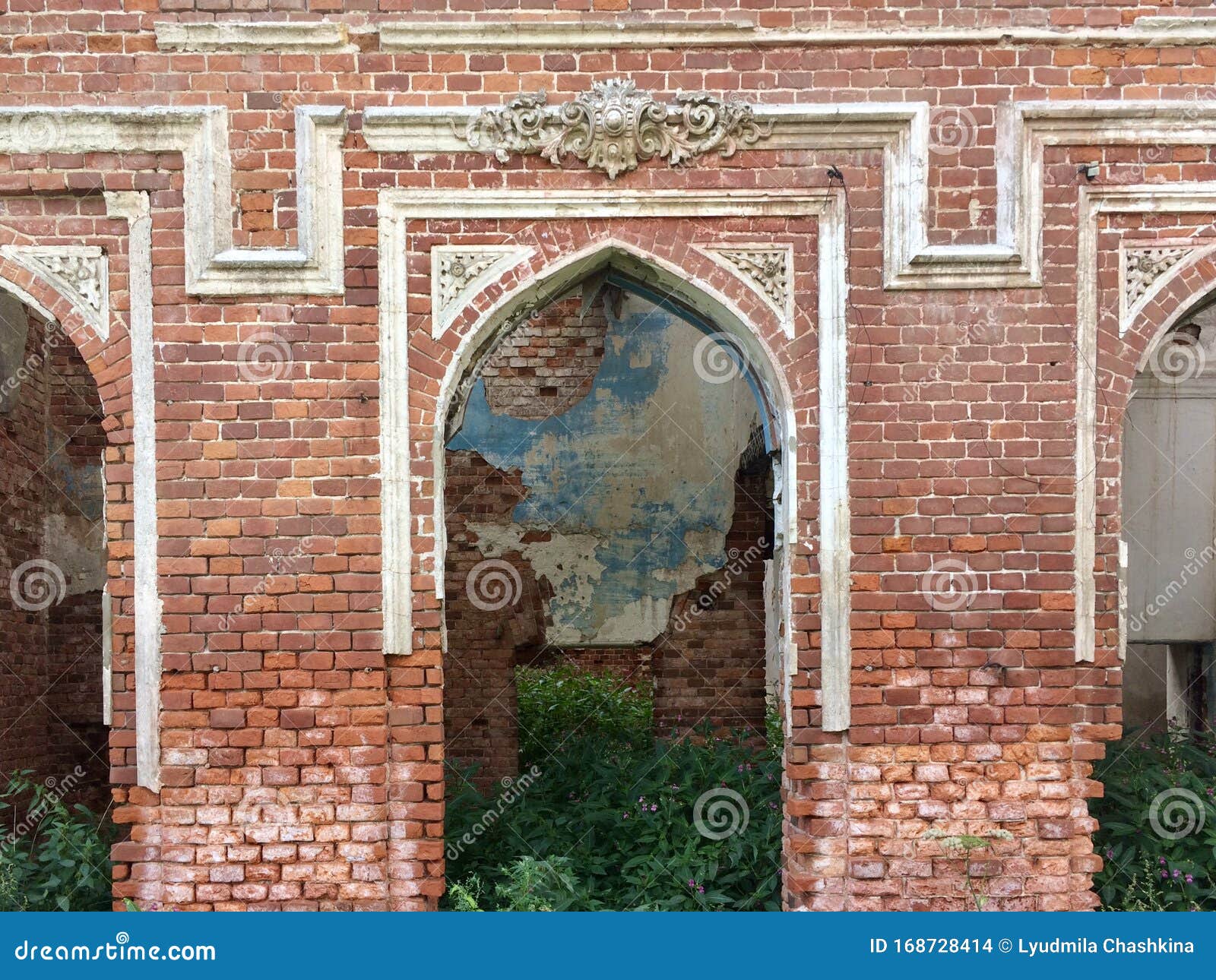 Empty Windows of an Old Manor House Stock Photo - Image of building ...