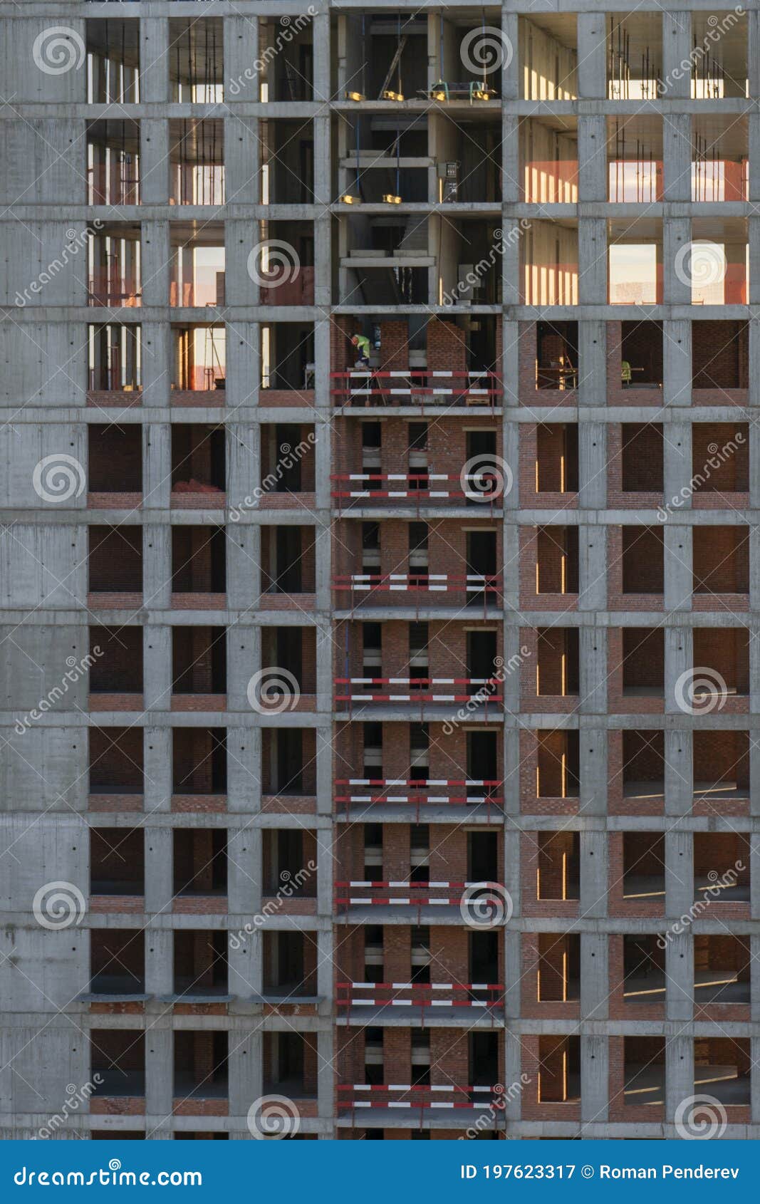 Empty Windows of a Building Stock Image - Image of empty, house: 197623317
