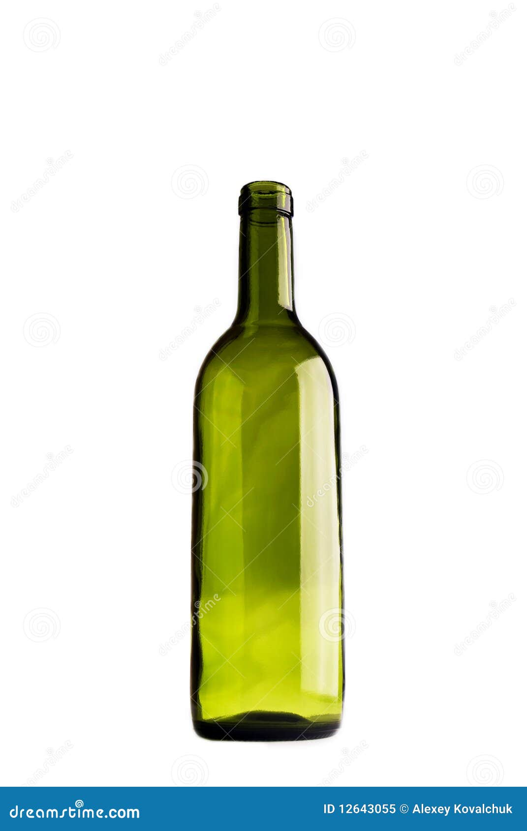 Empty wine bottle stock image. Image of empty, bottle - 12643055