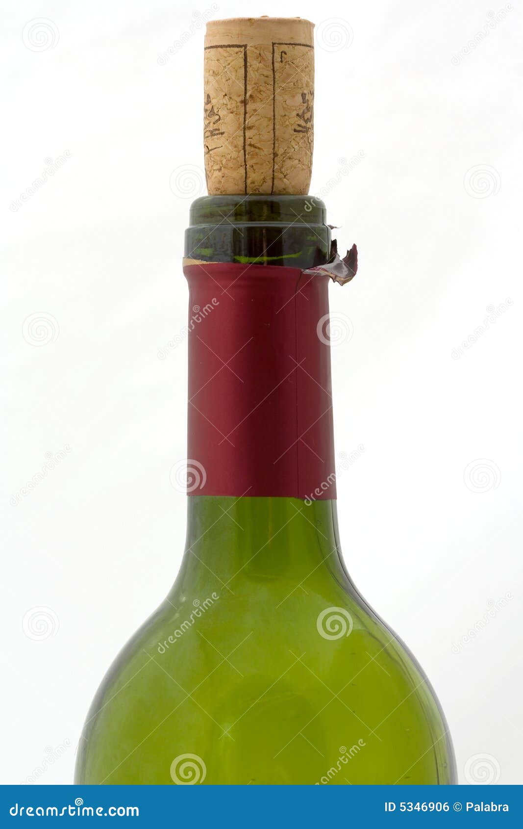 Empty wine bottle stock photo. Image of isolated, lots - 5346906