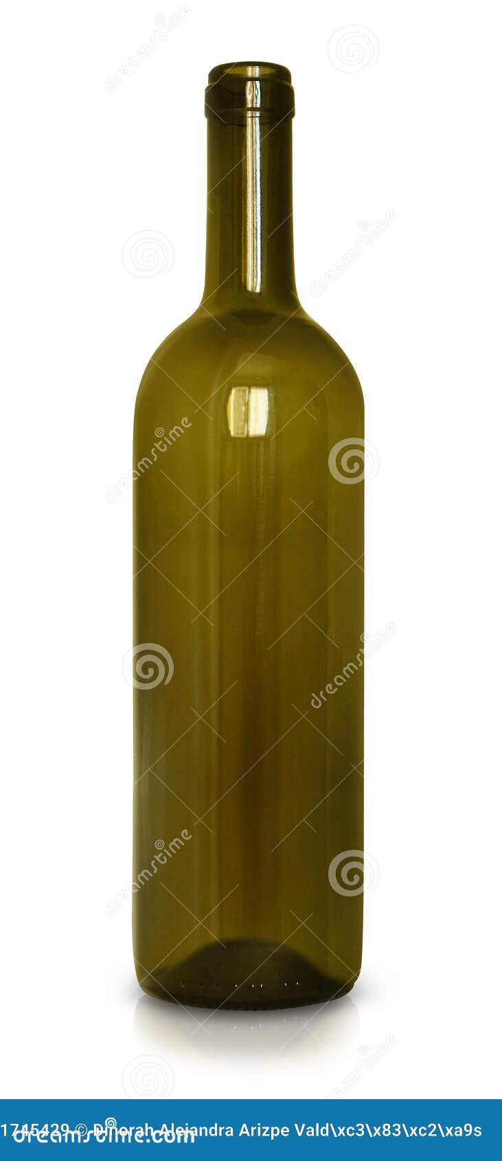 Empty wine bottle stock image. Image of green, background - 41745429