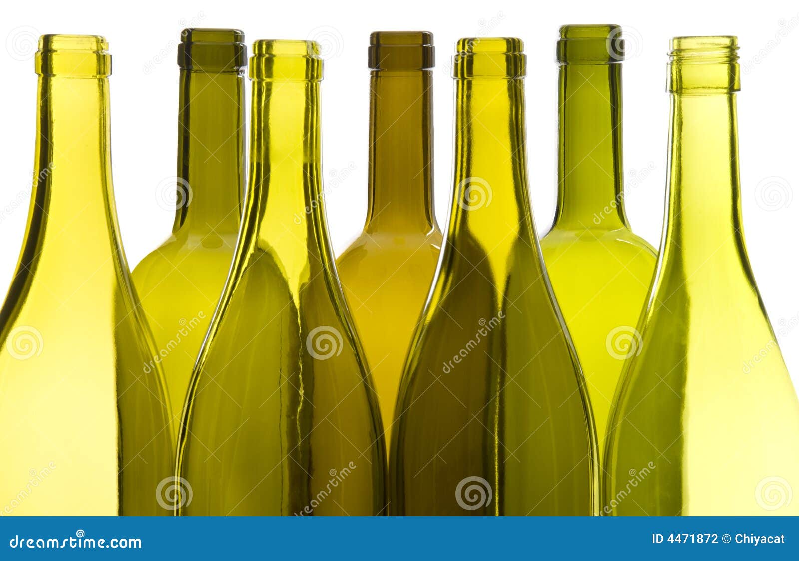 Empty Wine Bottles stock photo. Image of texture, consumption - 4471872