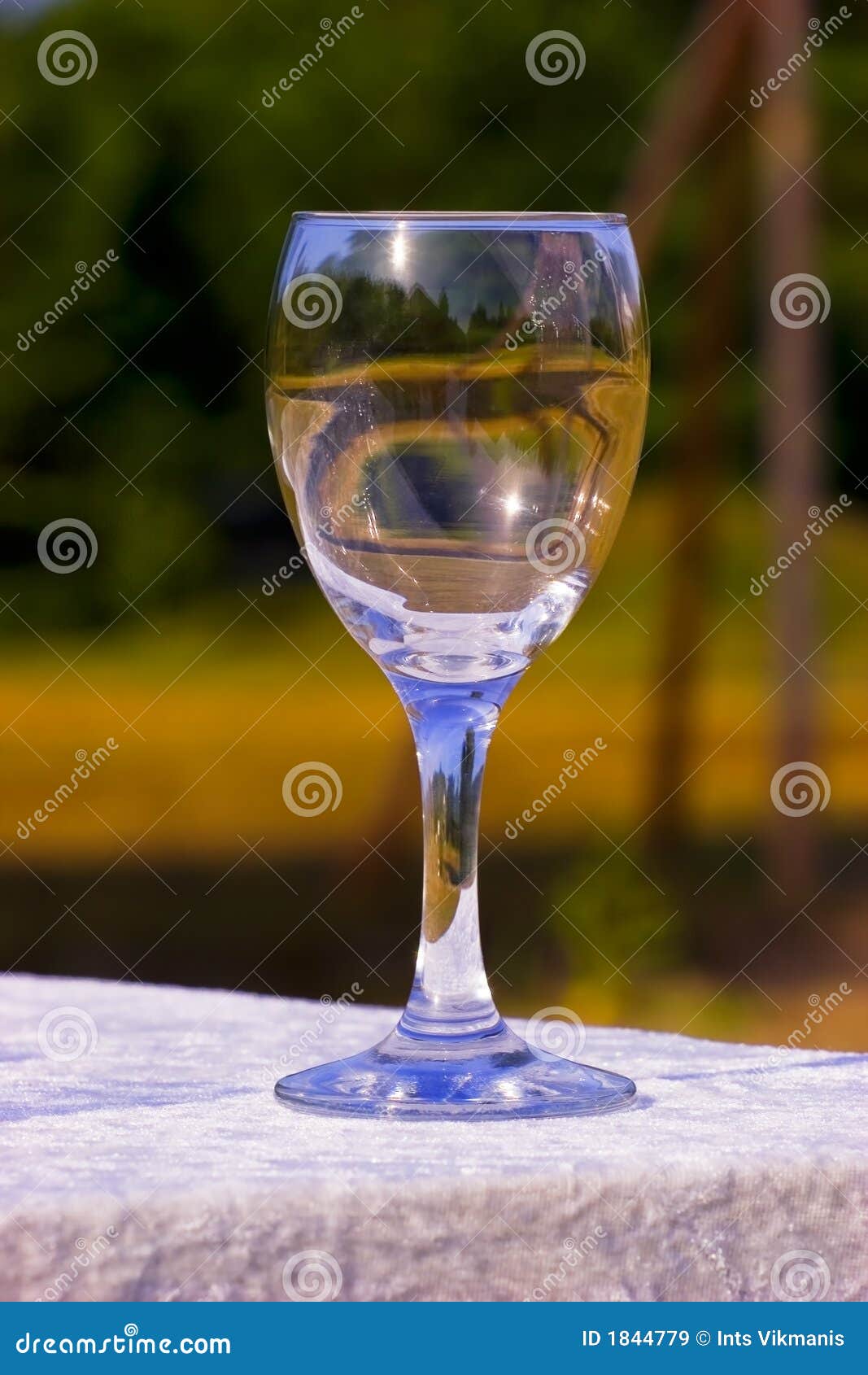 Empty wine glass stock image. Image of arranged, meeting - 1844779