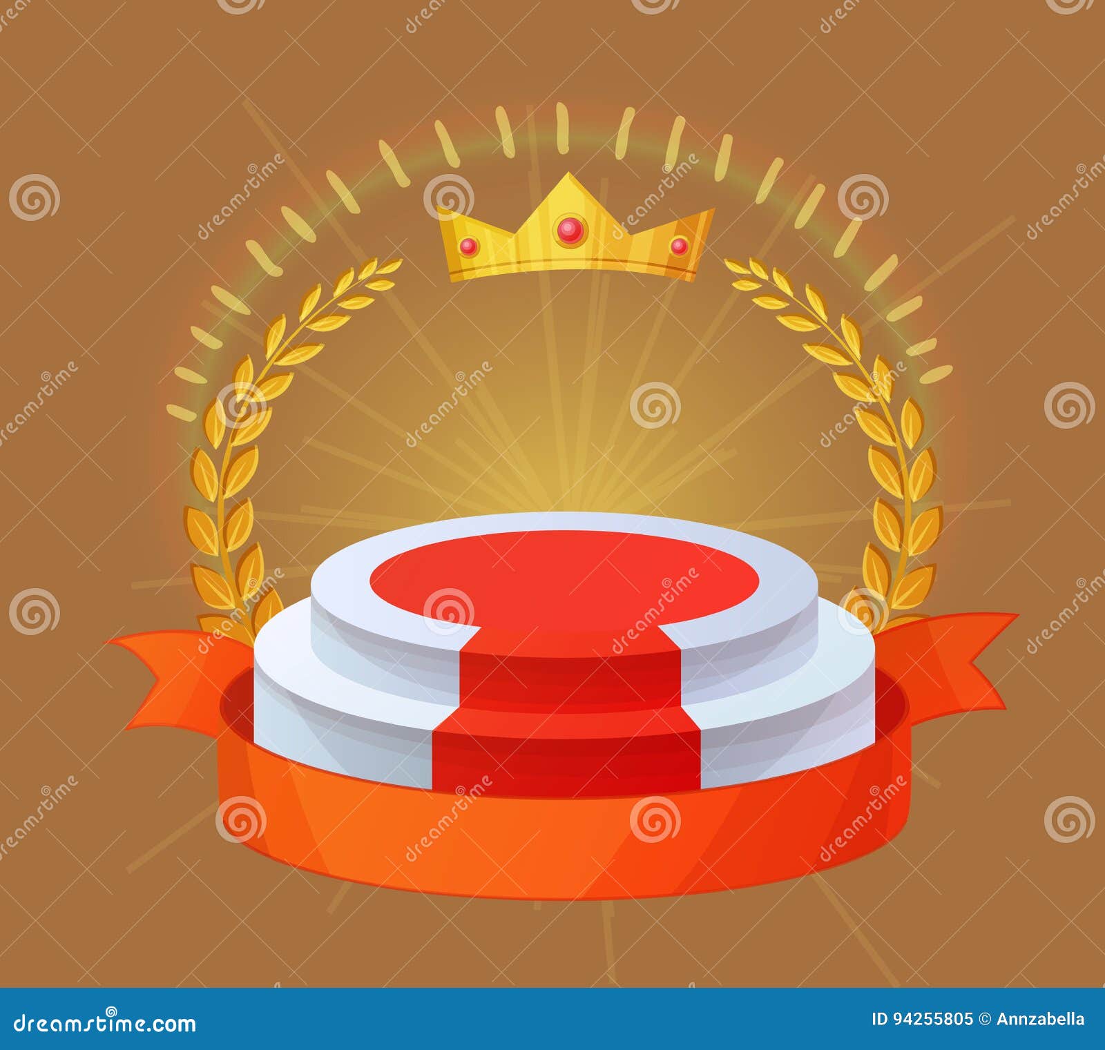 Stage Podium Scene Crown Stock Illustrations – 25 Stage Podium Scene ...