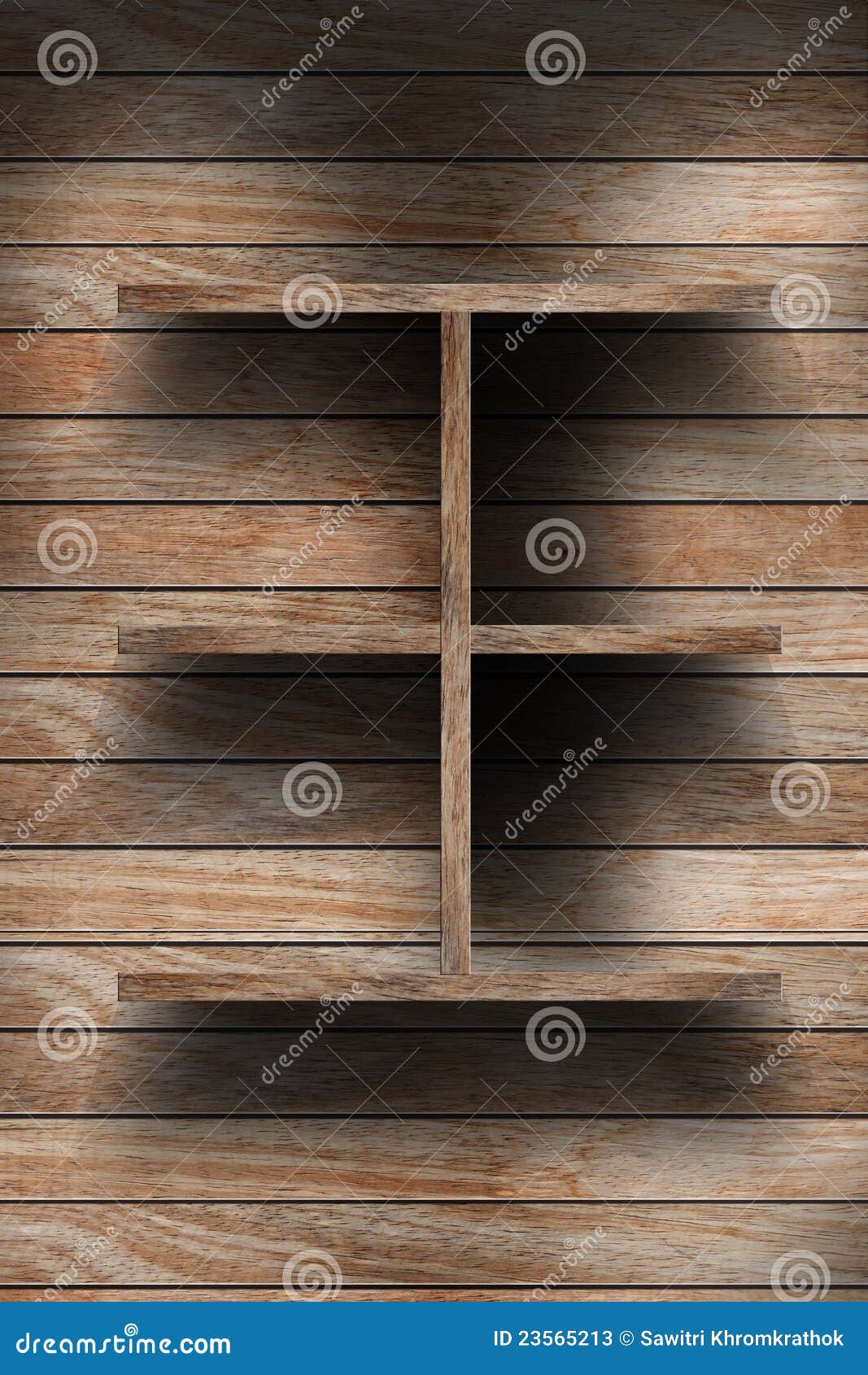 Empty wood shelf stock image. Image of drawers, design - 23565213
