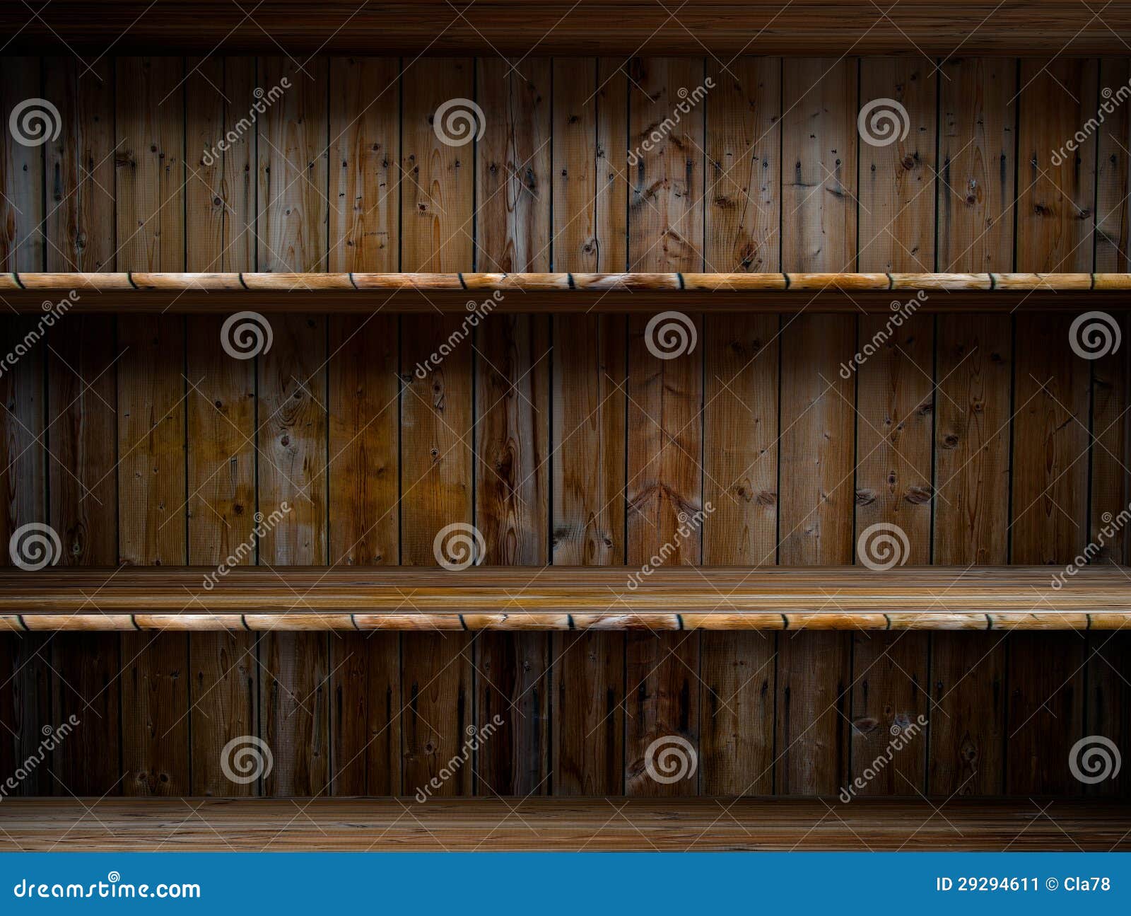 Empty wood shelf stock illustration. Illustration of application - 29294611