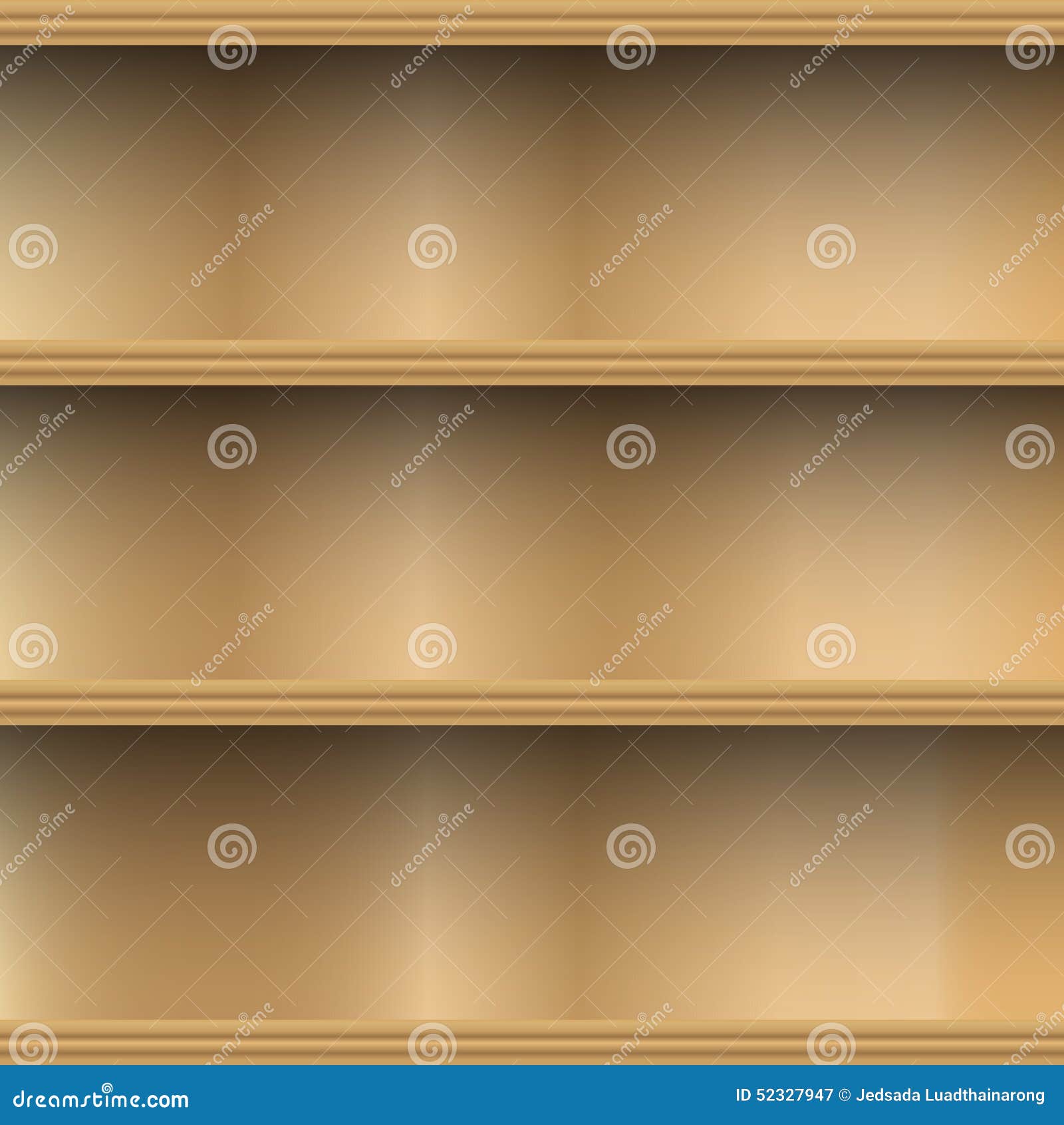 Empty Wood Shelf Decorative Stock Vector - Illustration of texture ...