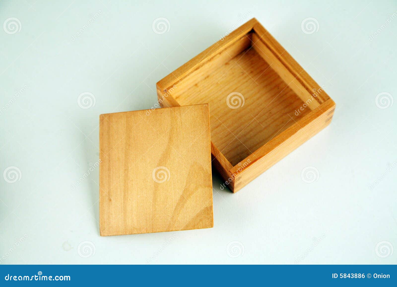 Empty wooden box stock photo. Image of square, wood, shape - 5843886