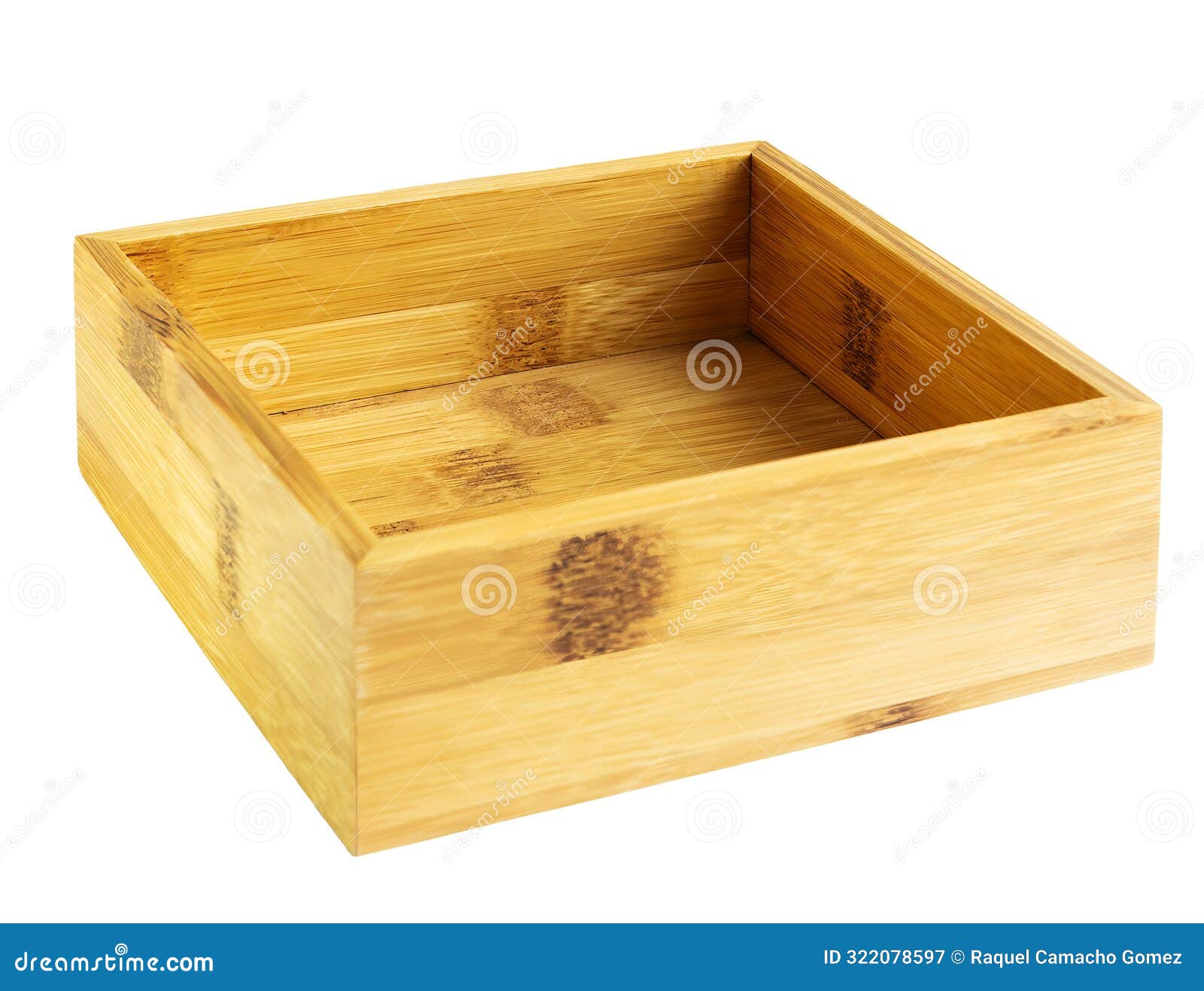 Empty Wooden Box, Drawer, Isolated on White Background Stock Image ...