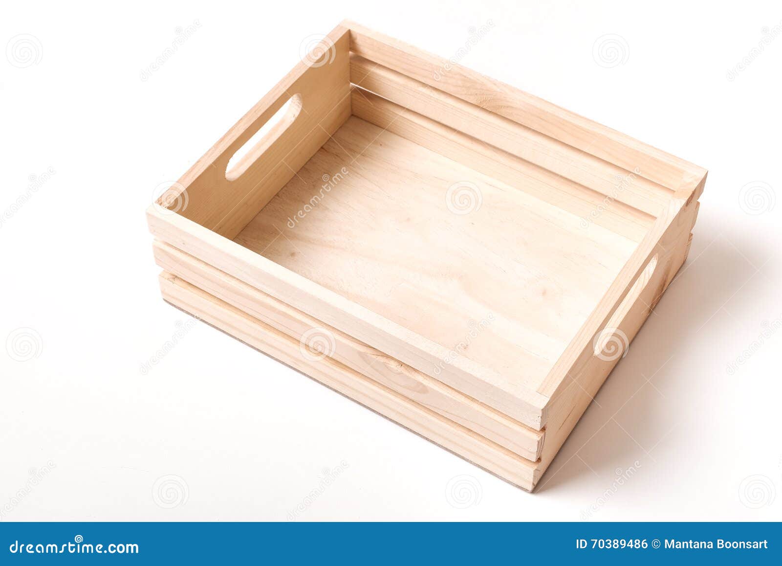 Empty wooden box stock photo. Image of timber, container - 70389486