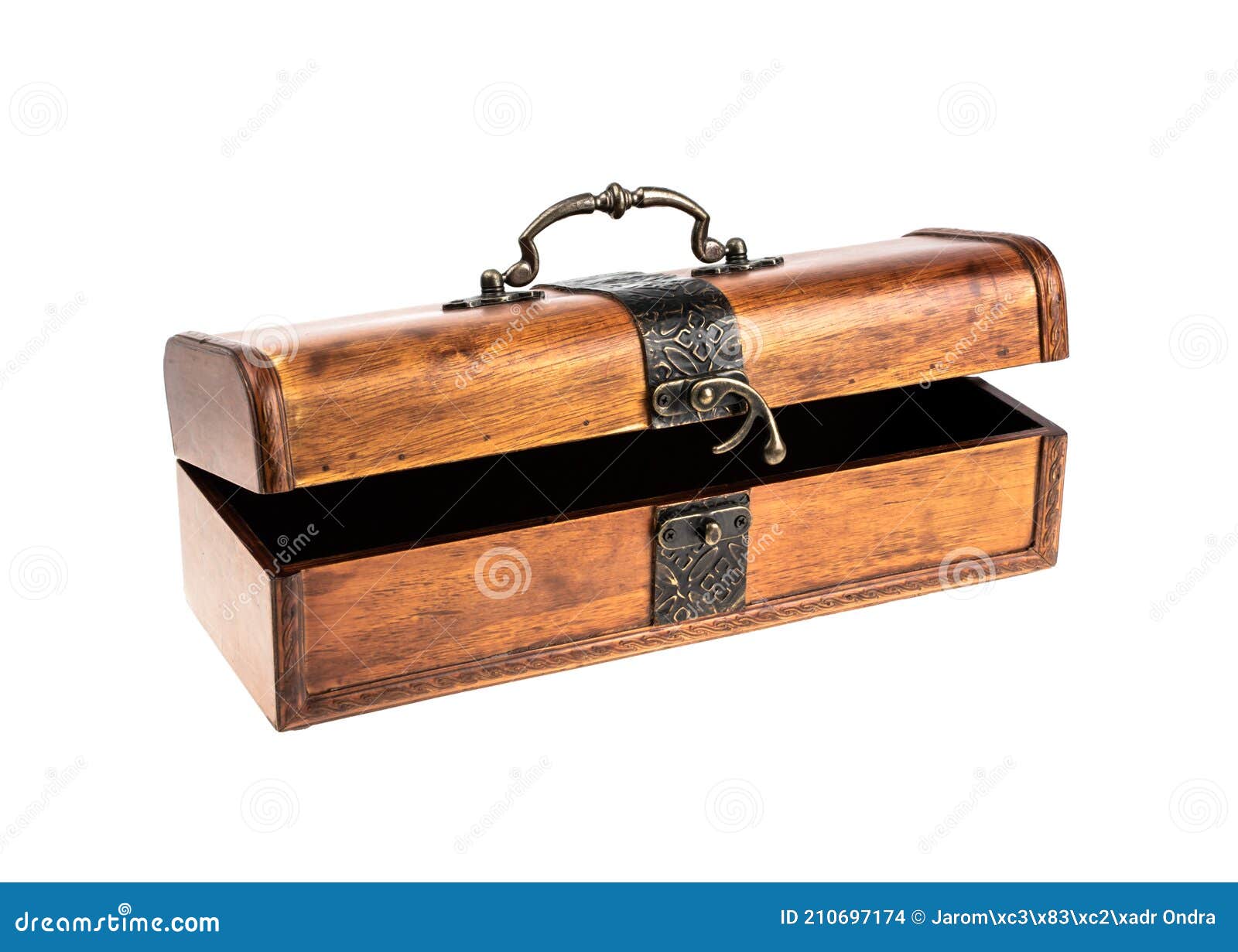 Empty Treasure Box Royalty-Free Stock Photo | CartoonDealer.com #25002009