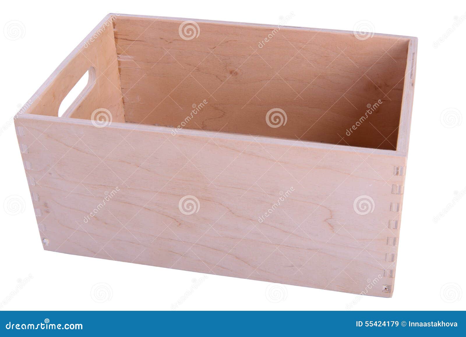 Empty wooden crate stock image. Image of brown, packing - 55424179