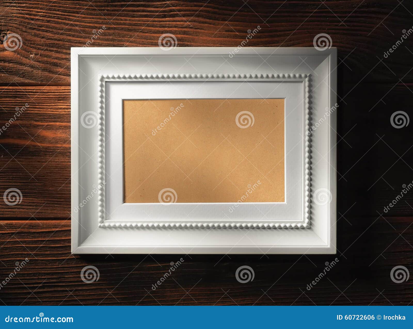 Empty wooden frame stock photo. Image of decoration, decorative - 60722606