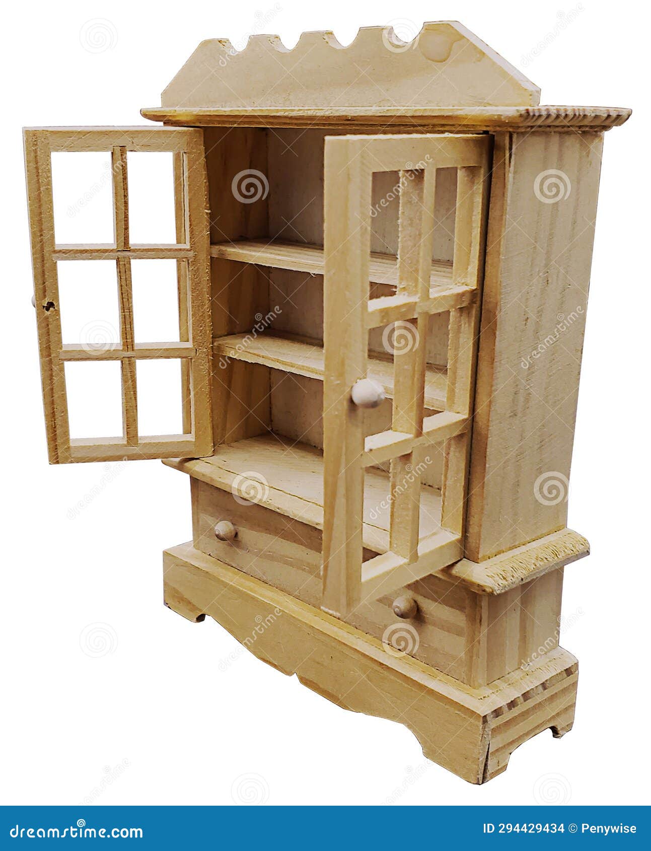 Empty Pantry stock photo. Image of doors, armoire, wooden - 294429434