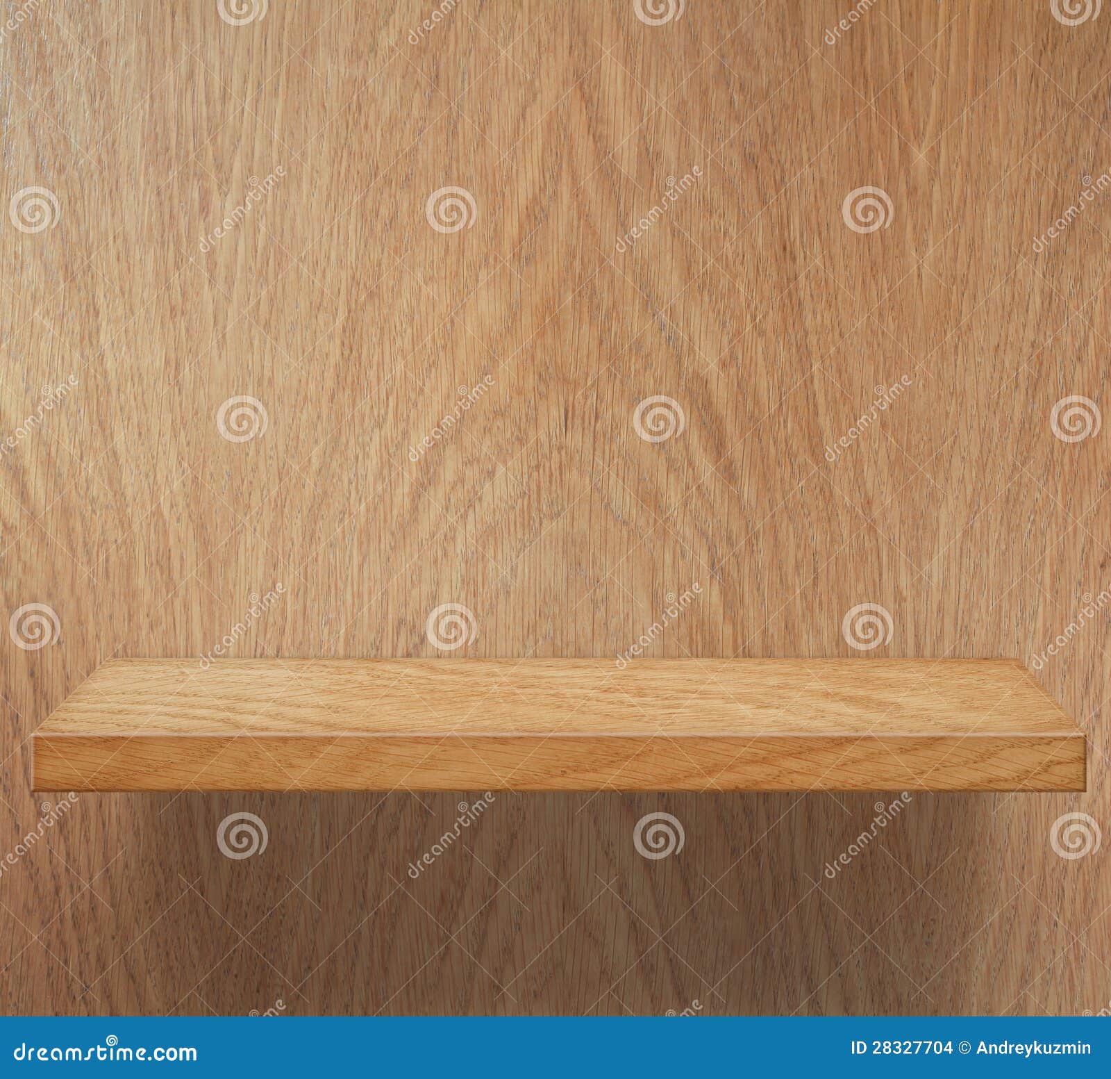 Empty wooden shelf stock photo. Image of background, modern - 28327704