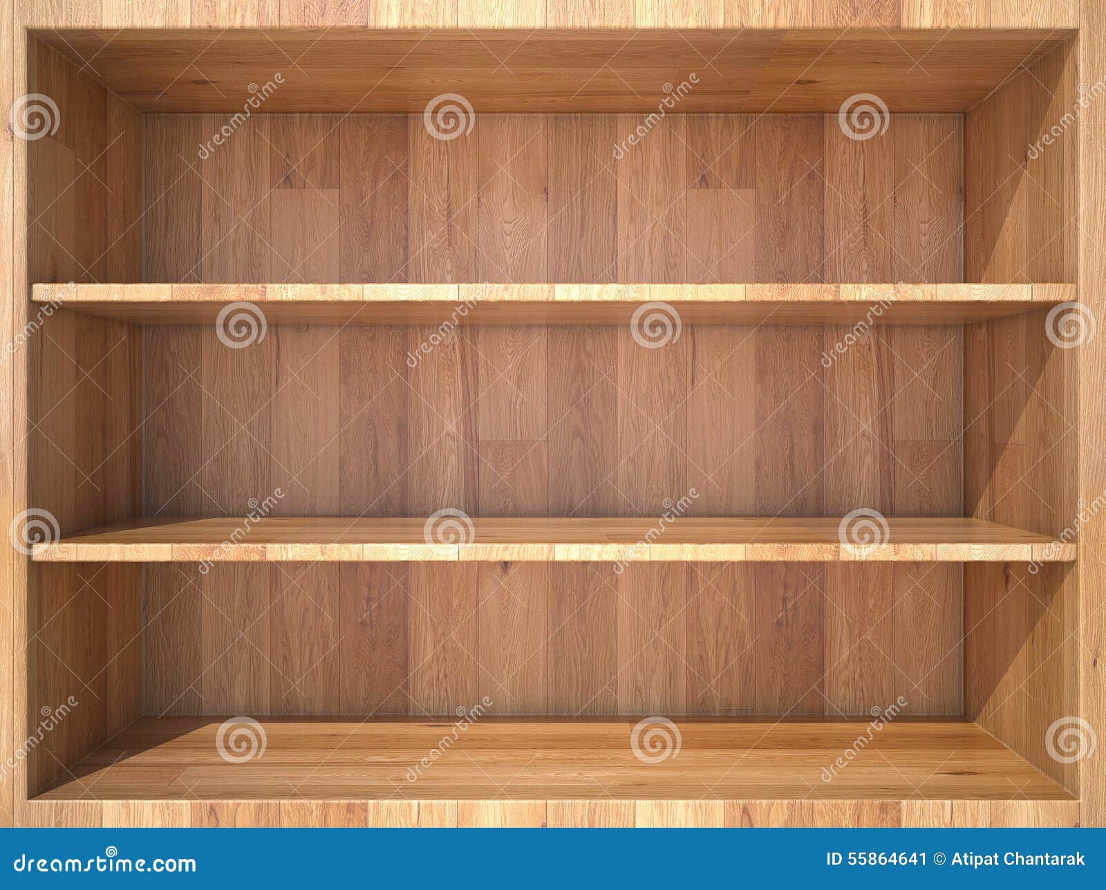 Wooden Shelf And Clock, Lock, Compass, Bucket Stock Photography ...