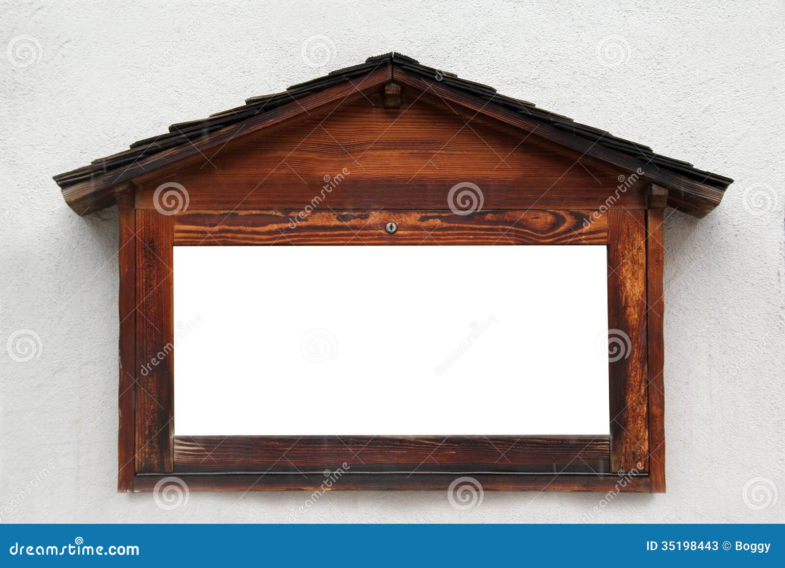 Empty wooden sign stock image. Image of signal, empty - 35198443