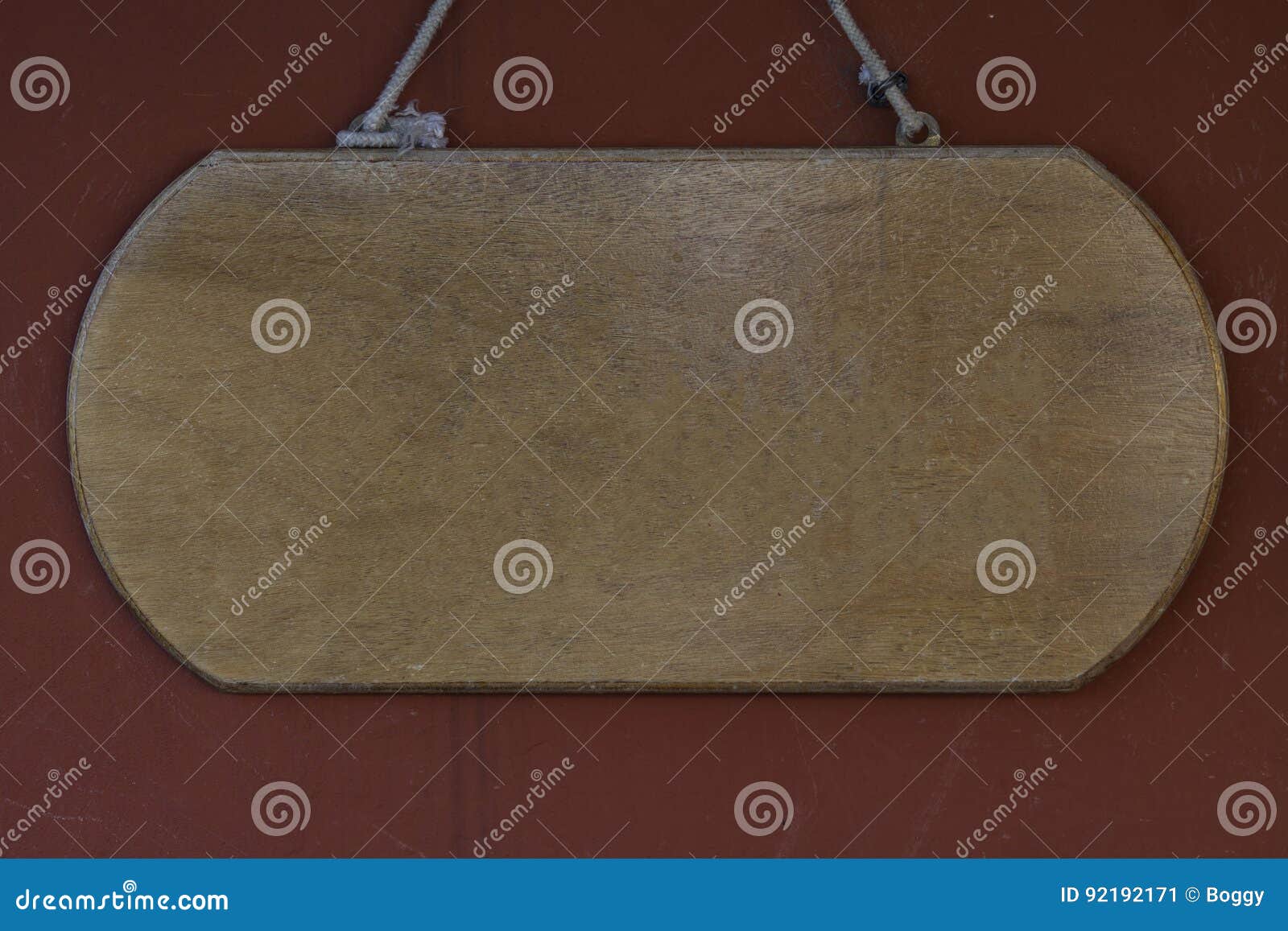Empty wooden signboard stock image. Image of post, banner - 92192171