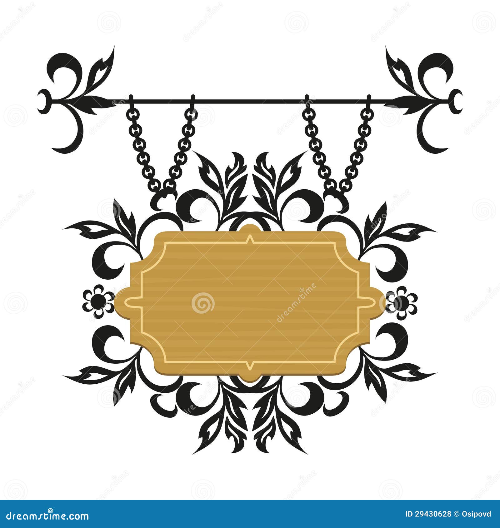 Forged Pattern Cartoon Vector | CartoonDealer.com #30063637
